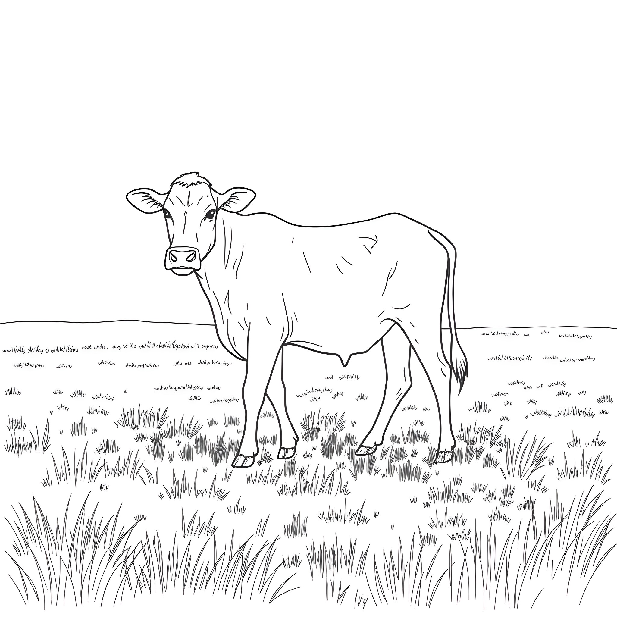 Best Calf Coloring Pages (Free Printable PDF)