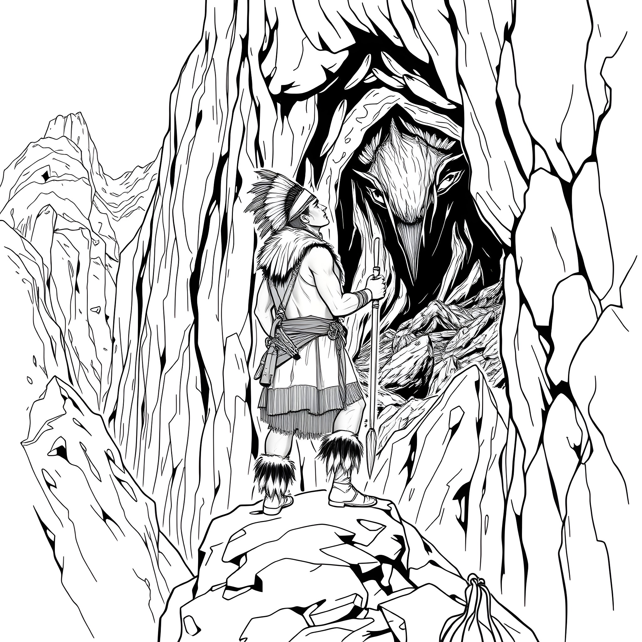 2 Best Cherokee Woman Coloring Pages (Free Printable PDFs)