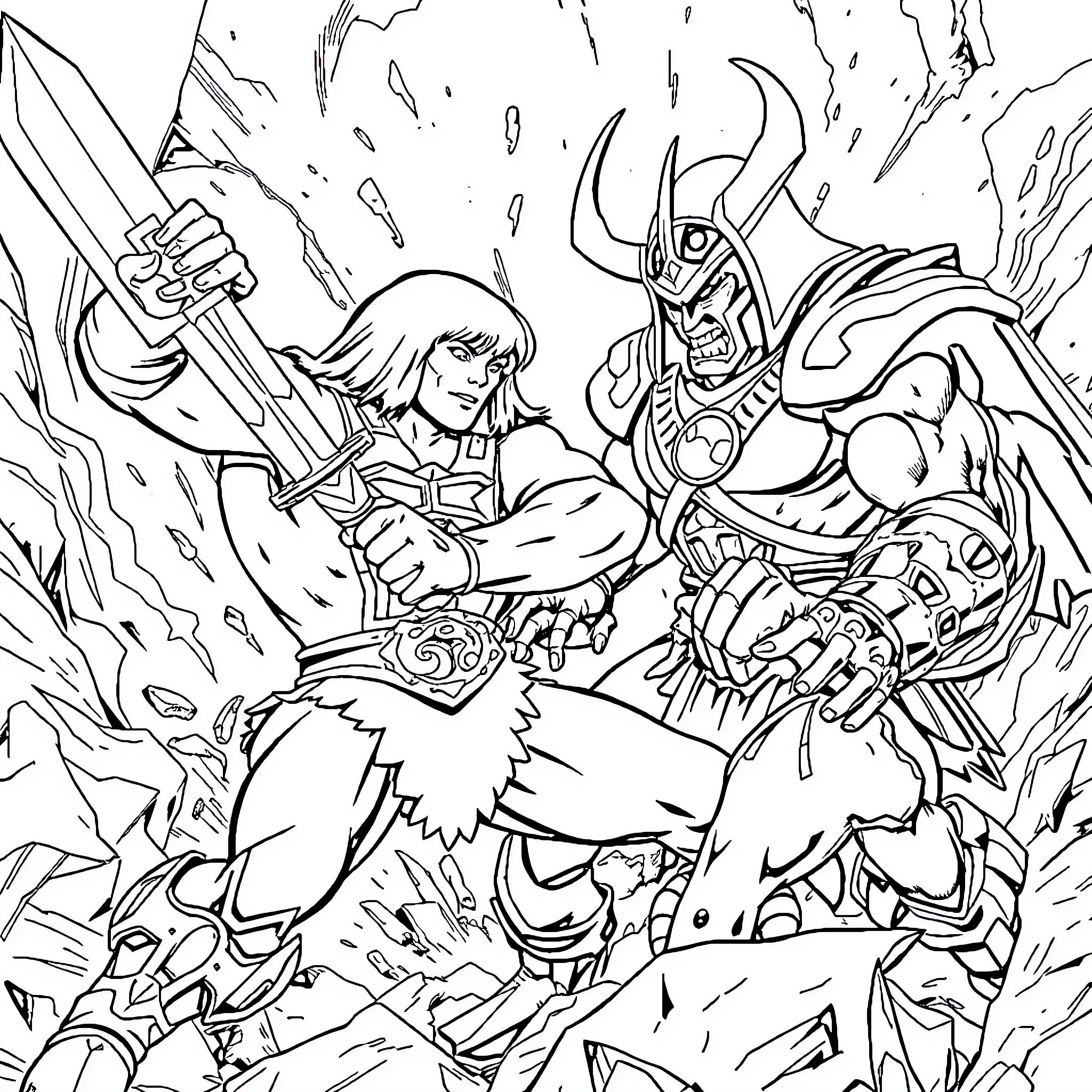 Best He-Man Coloring Pages (Free Printable PDF)
