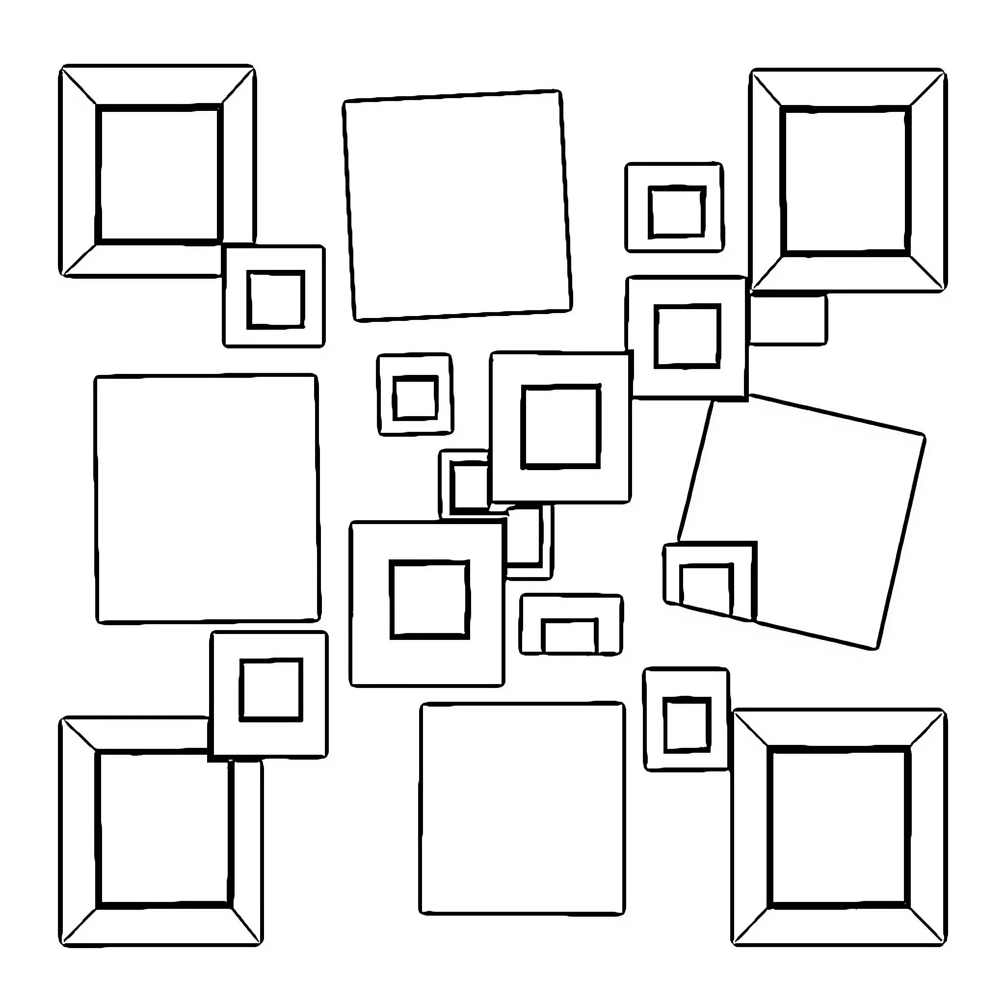 Best Square Coloring Pages (Free Printable PDF)