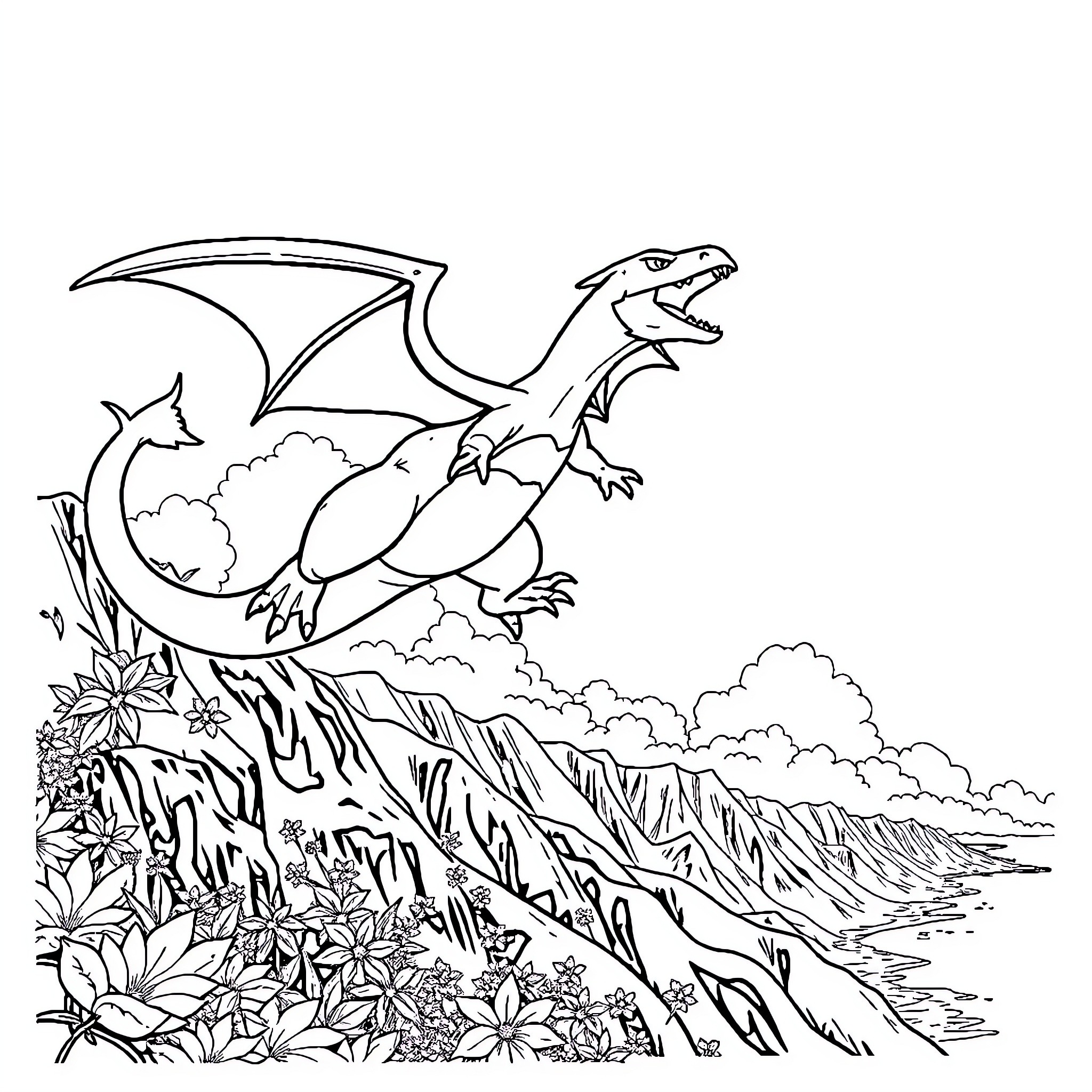 222 Best Charizard Coloring Pages (Free Printable PDFs)