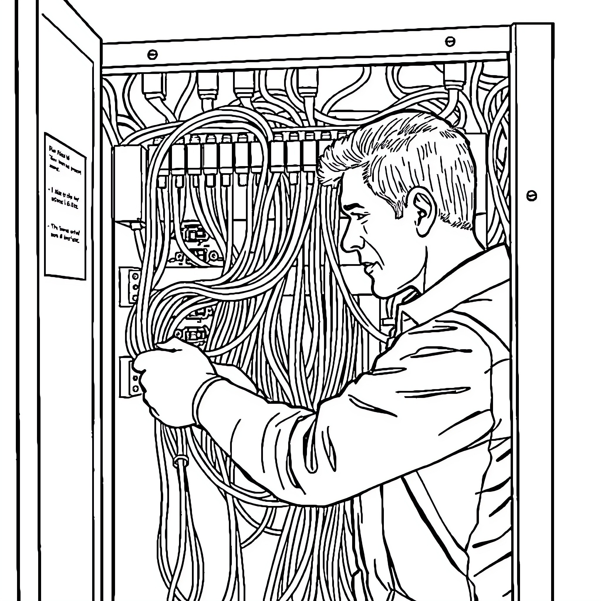 Best Electrician Coloring Pages (Free Printable PDF)