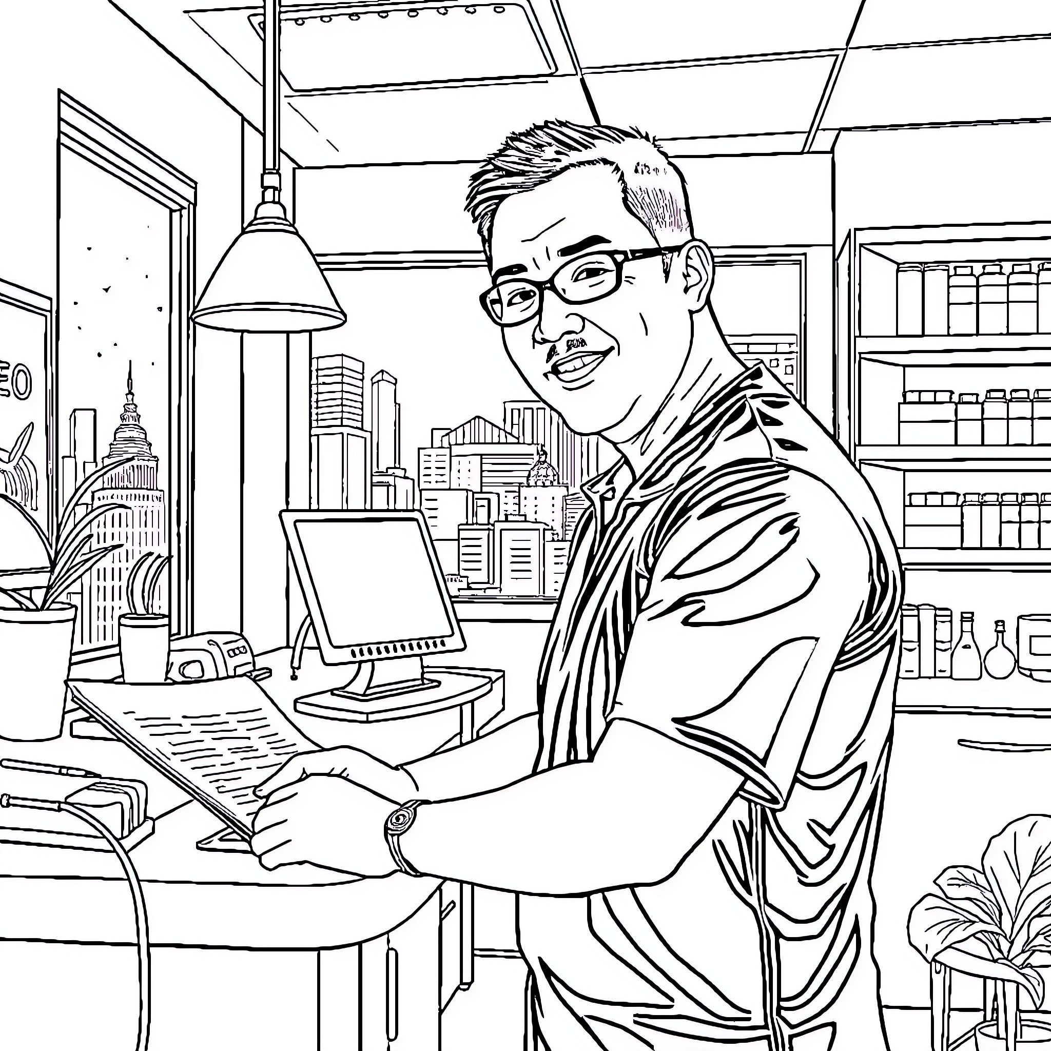 Best Chiropractor Coloring Pages (Free Printable PDF)