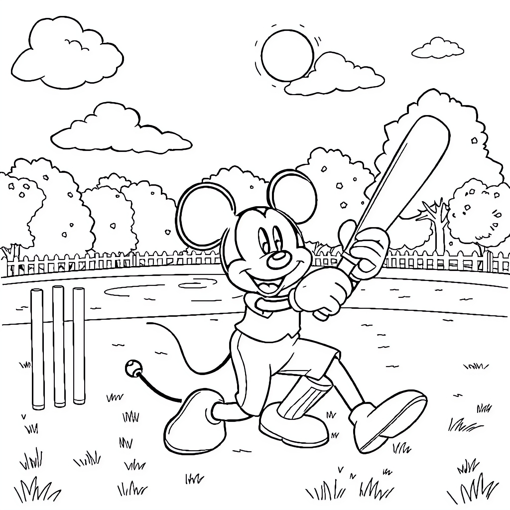 641 Best Mickey Mouse Coloring Pages (Free Printable PDFs)