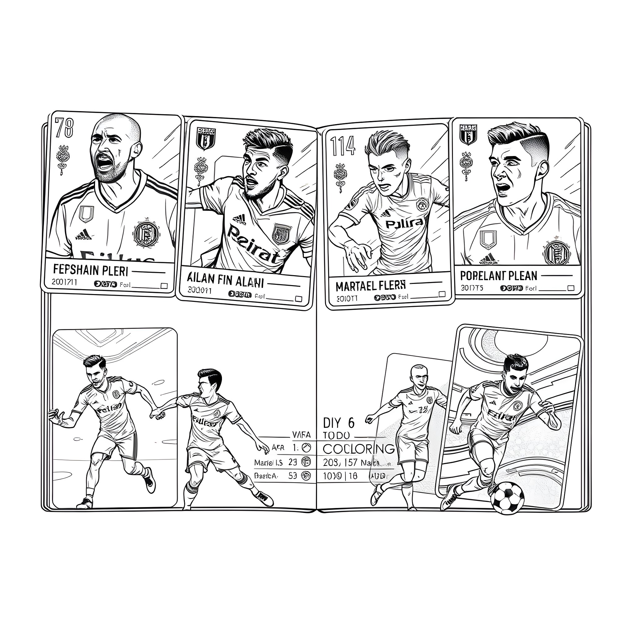 Best FIFA Coloring Pages (Free Printable PDF)