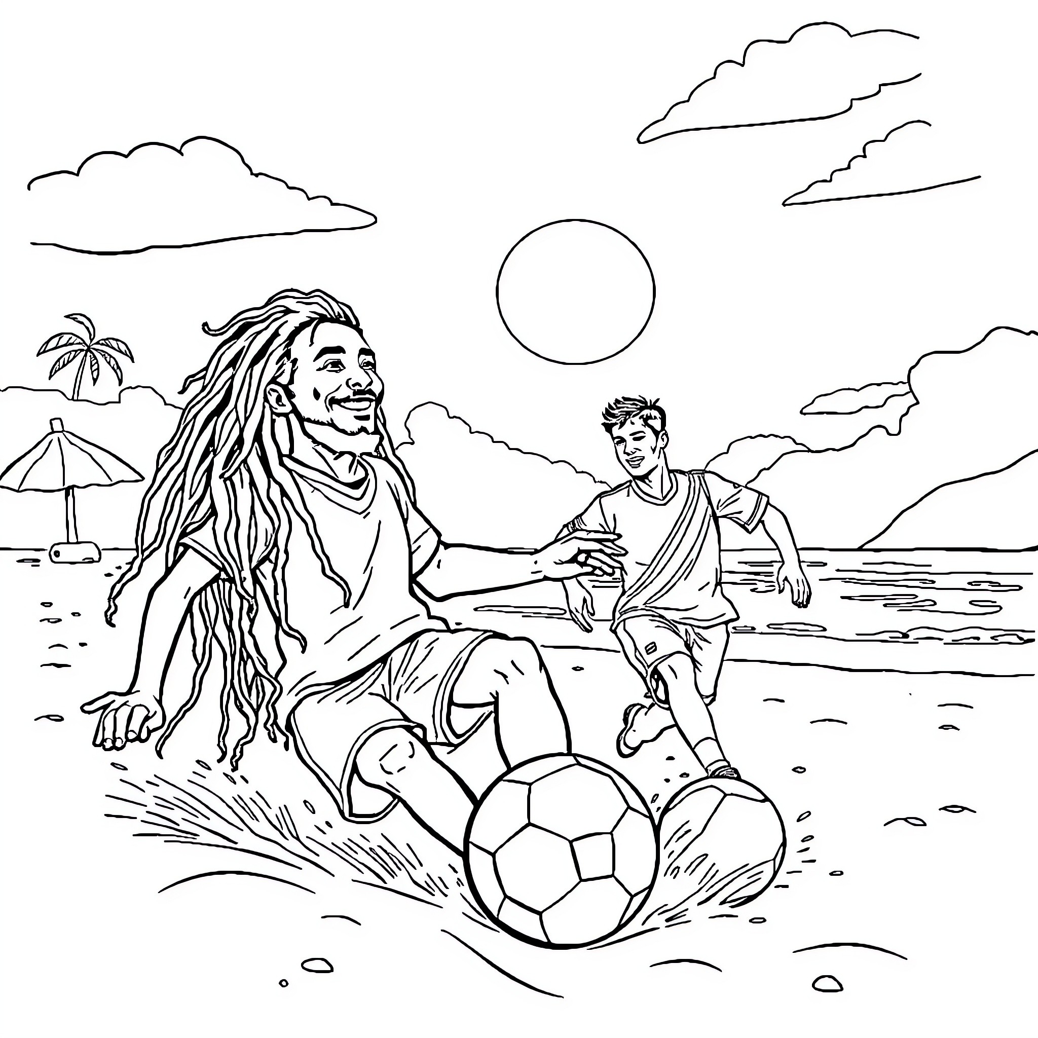 Best Bob Marley Coloring Pages (Free Printable PDF)