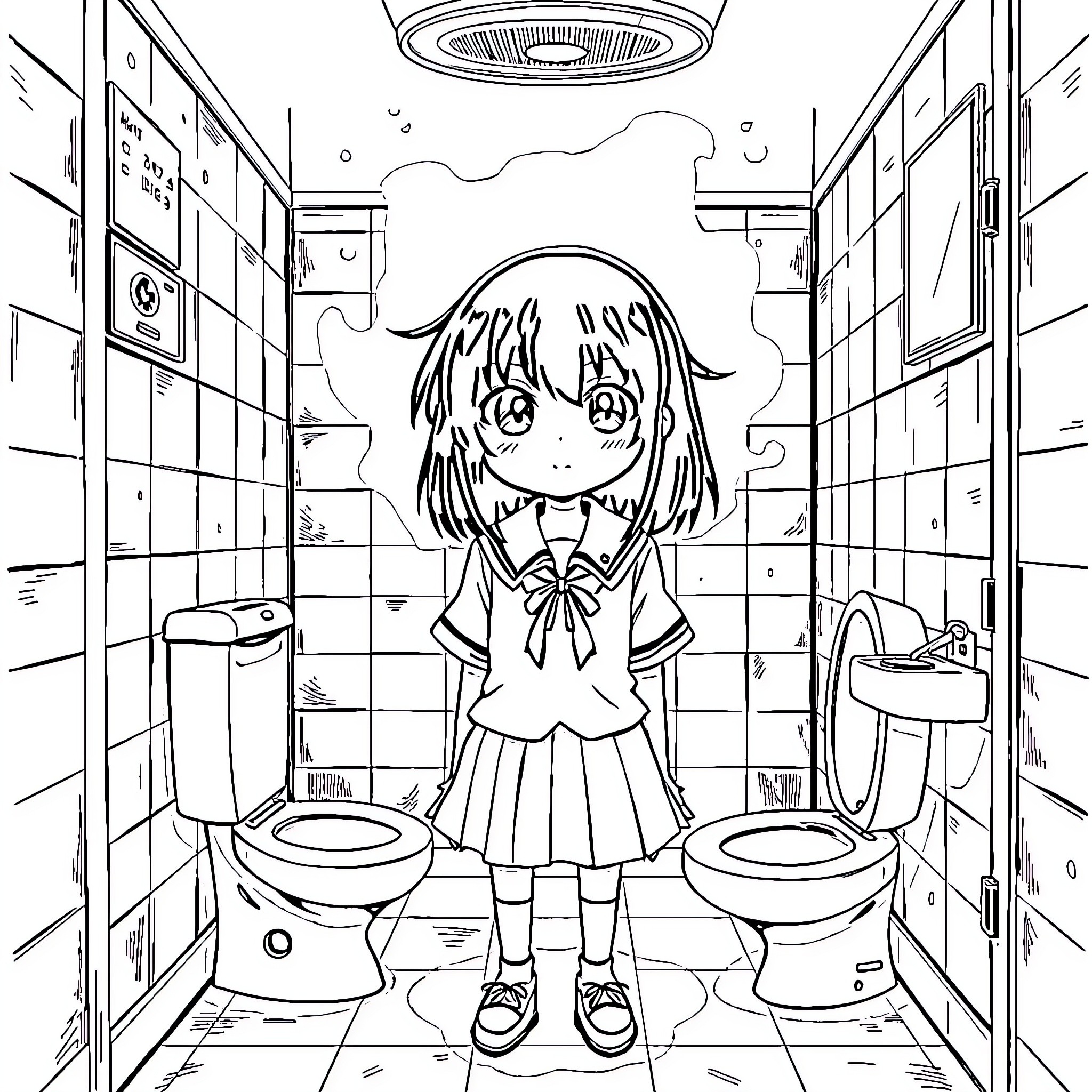 Best Hanako Coloring Pages (Free Printable PDF)