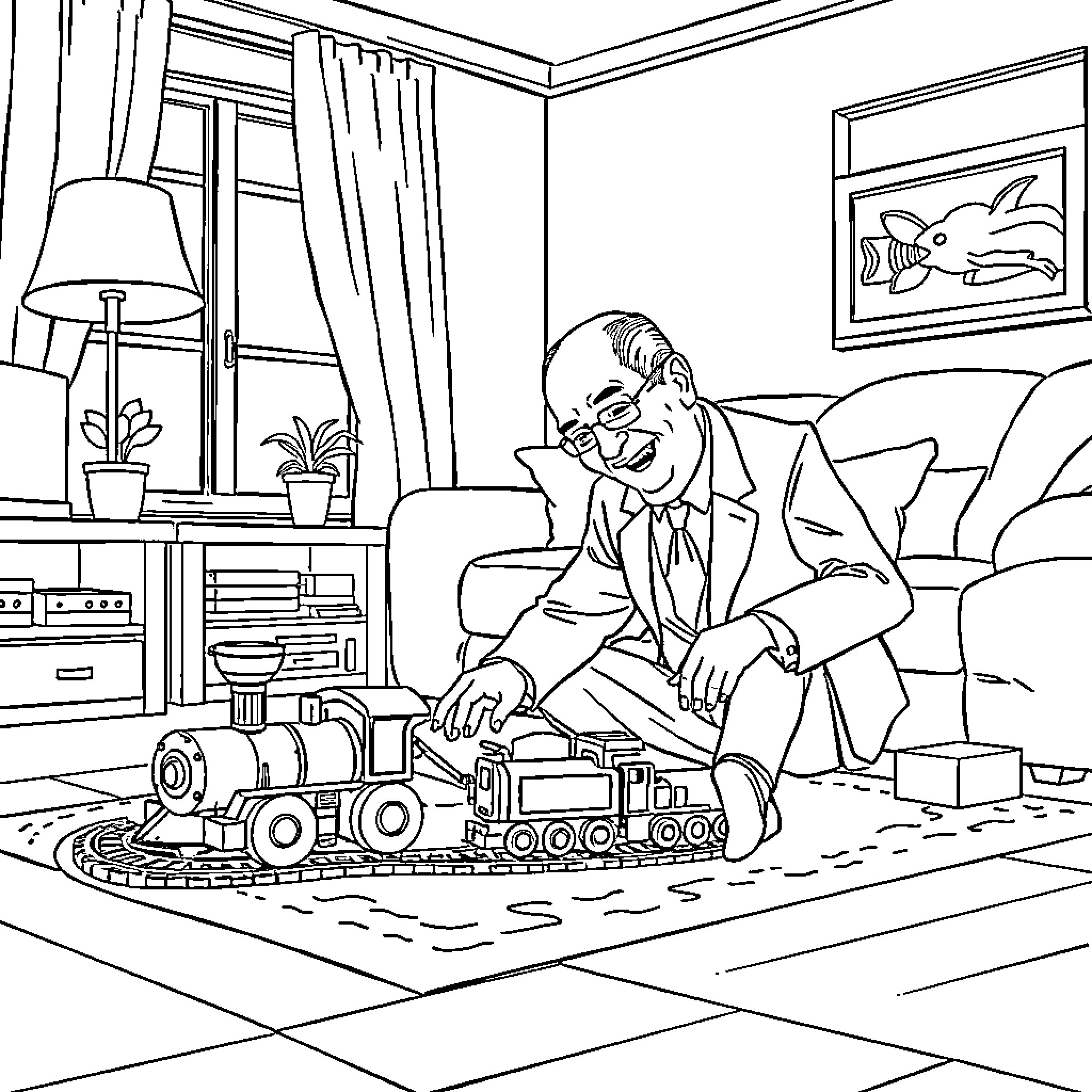 Best Uncle Coloring Pages (Free Printable PDF)