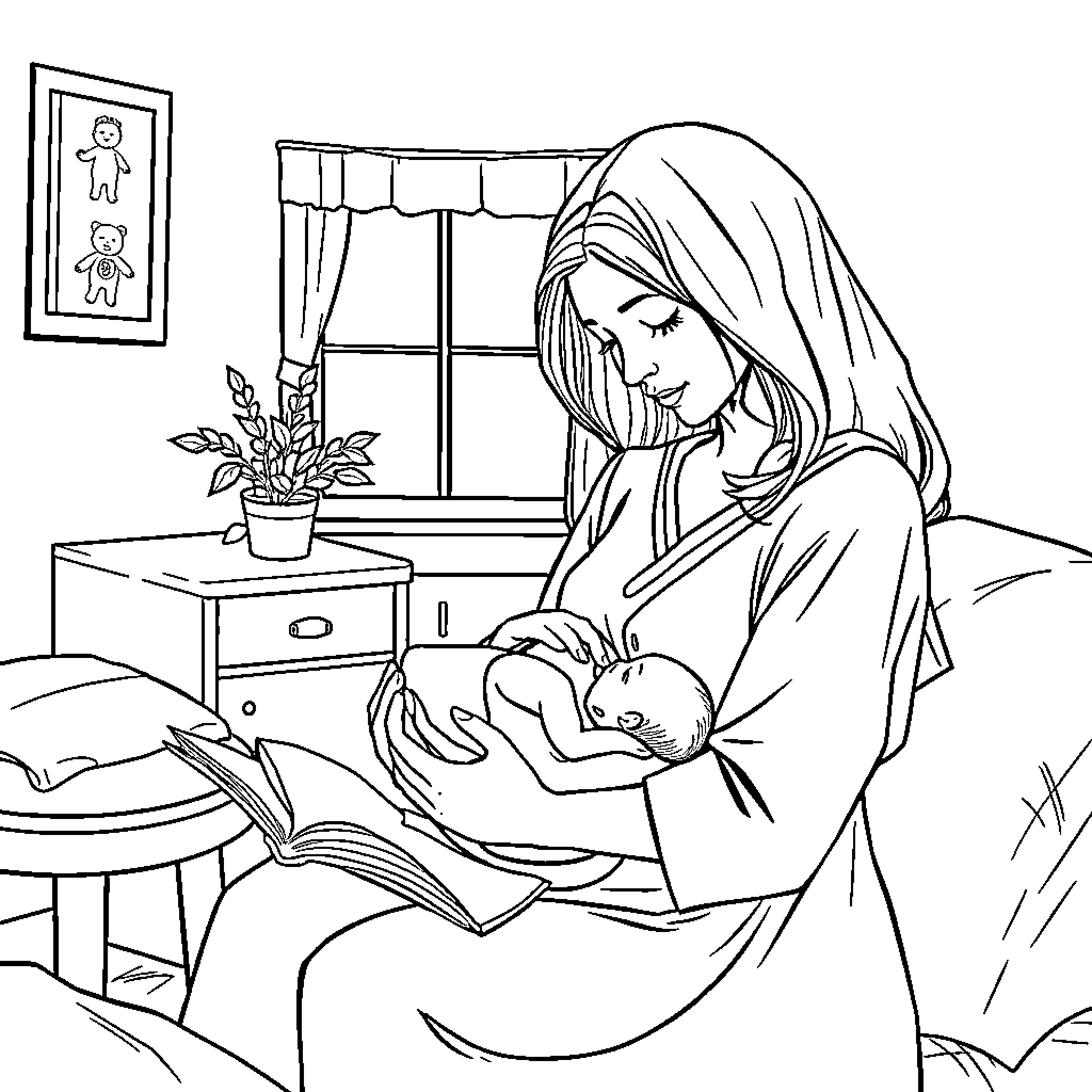 Best Midwife Coloring Pages (Free Printable PDF)