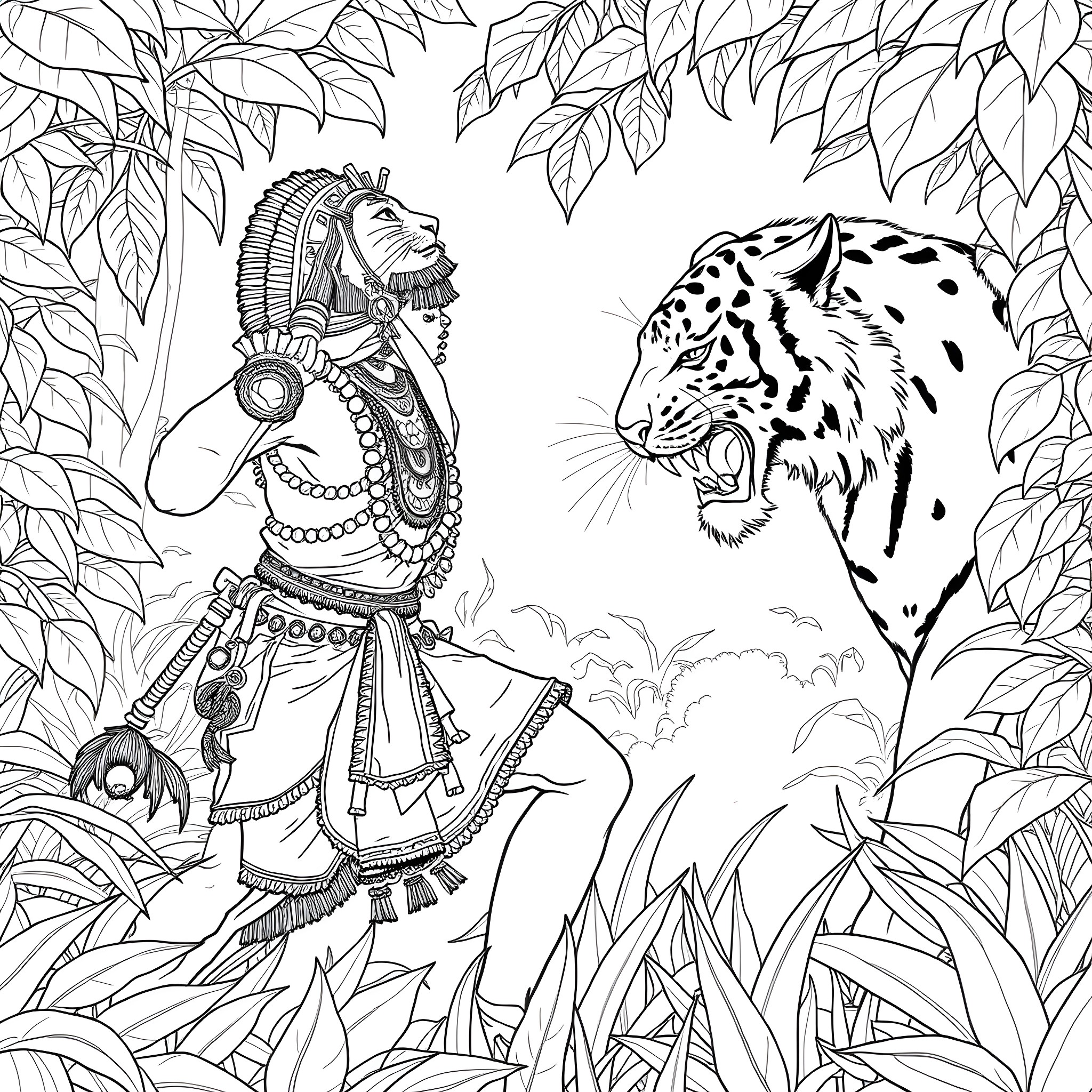 Best Warrior Coloring Pages (Free Printable PDF)
