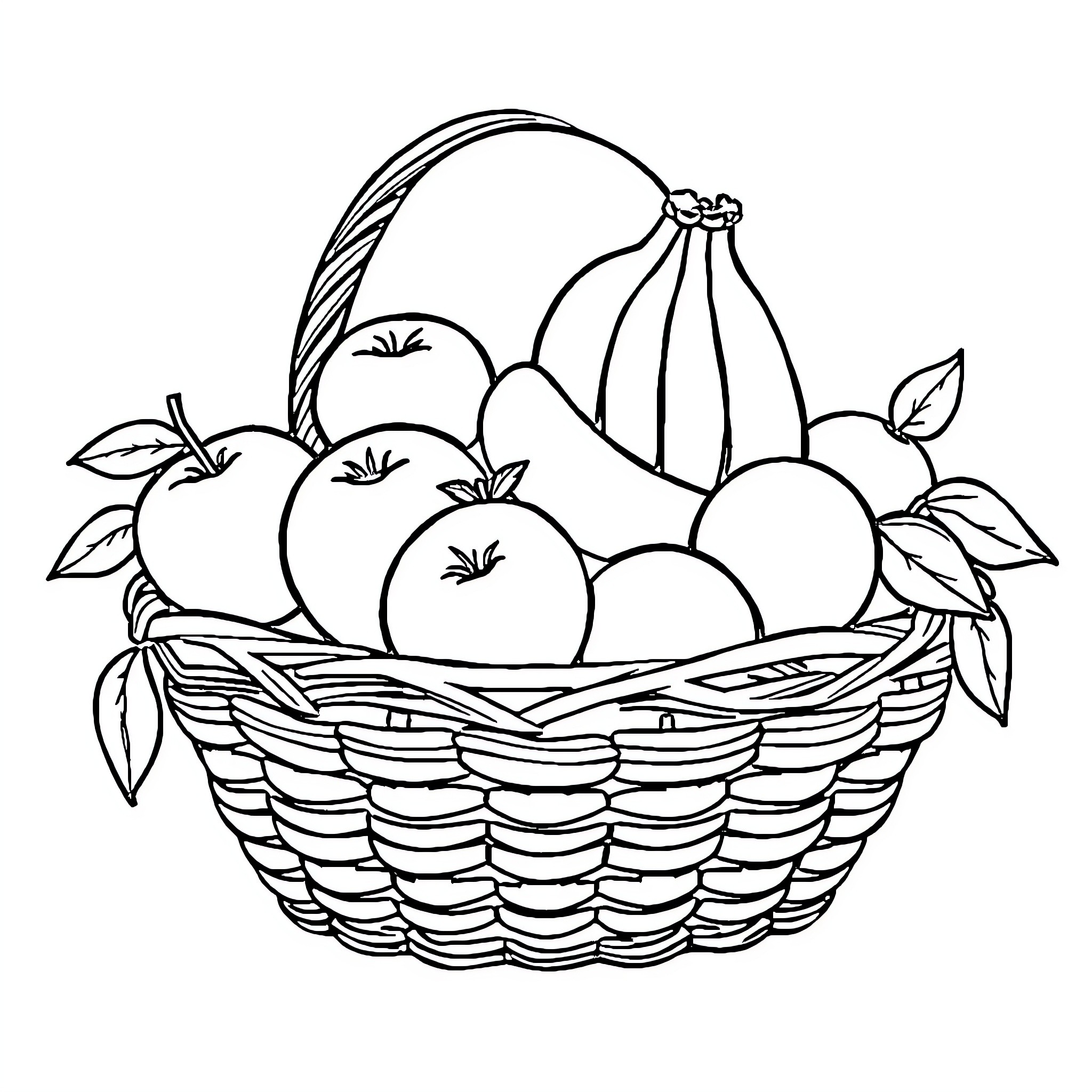 Best Fruit Coloring Pages (Free Printable PDF)