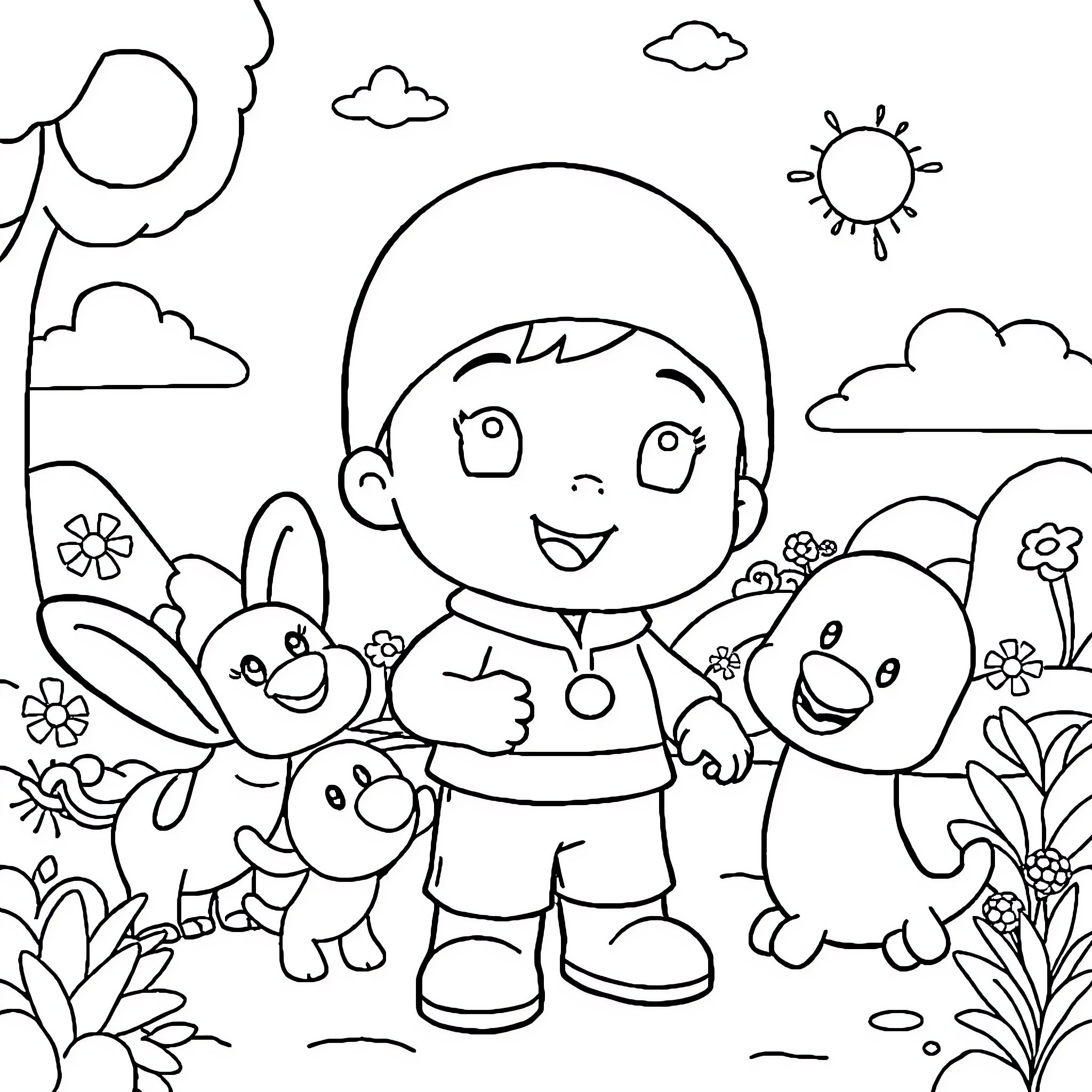 Best Pocoyo Coloring Pages (Free Printable PDF)