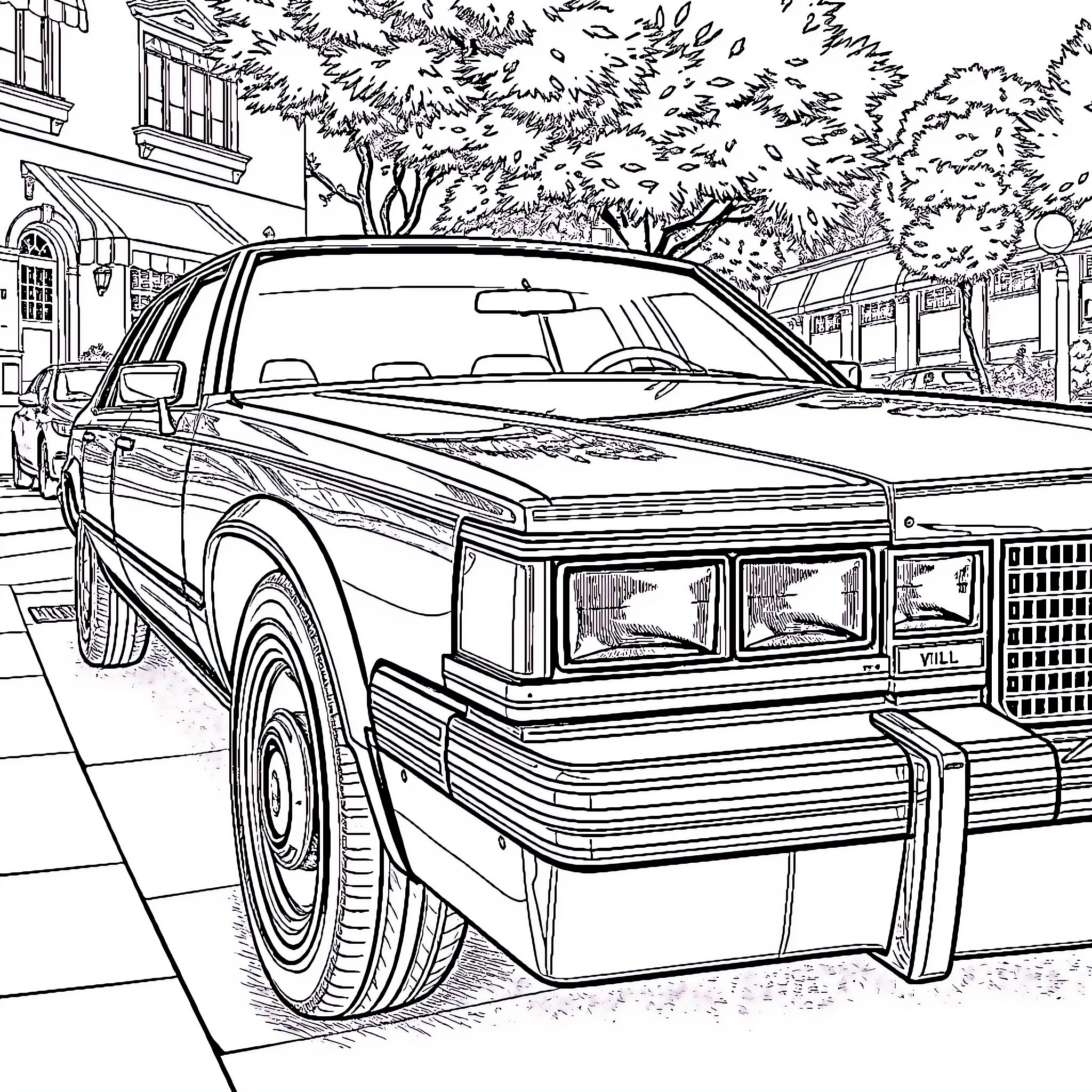 Best Cadillac Coloring Pages (Free Printable PDF)