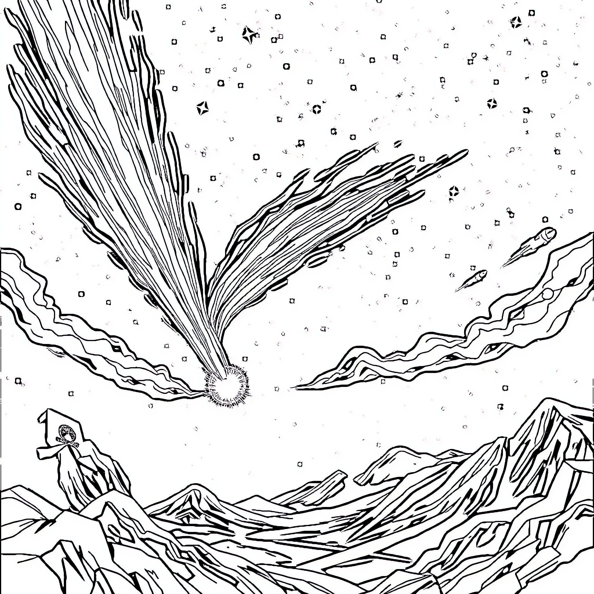 Best Comet Coloring Pages (Free Printable PDF)