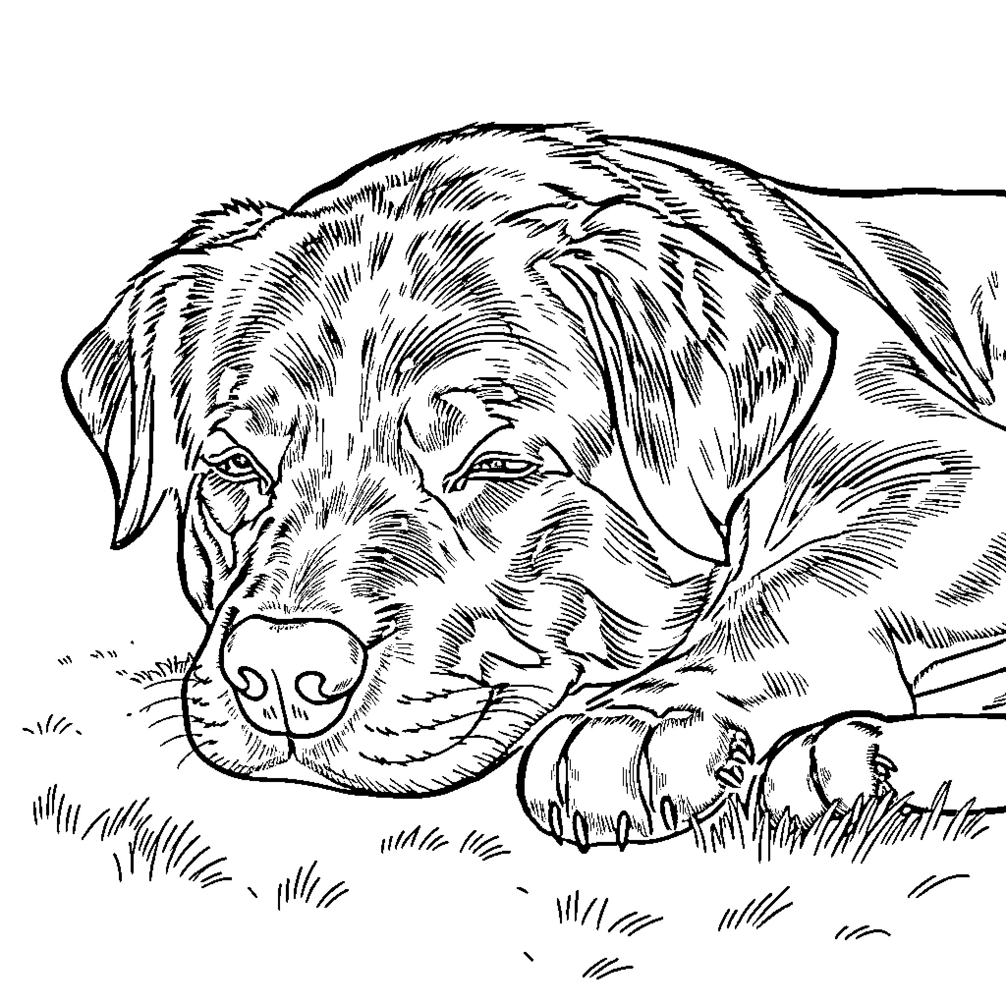 Best Chien Coloring Pages (Free Printable PDF)