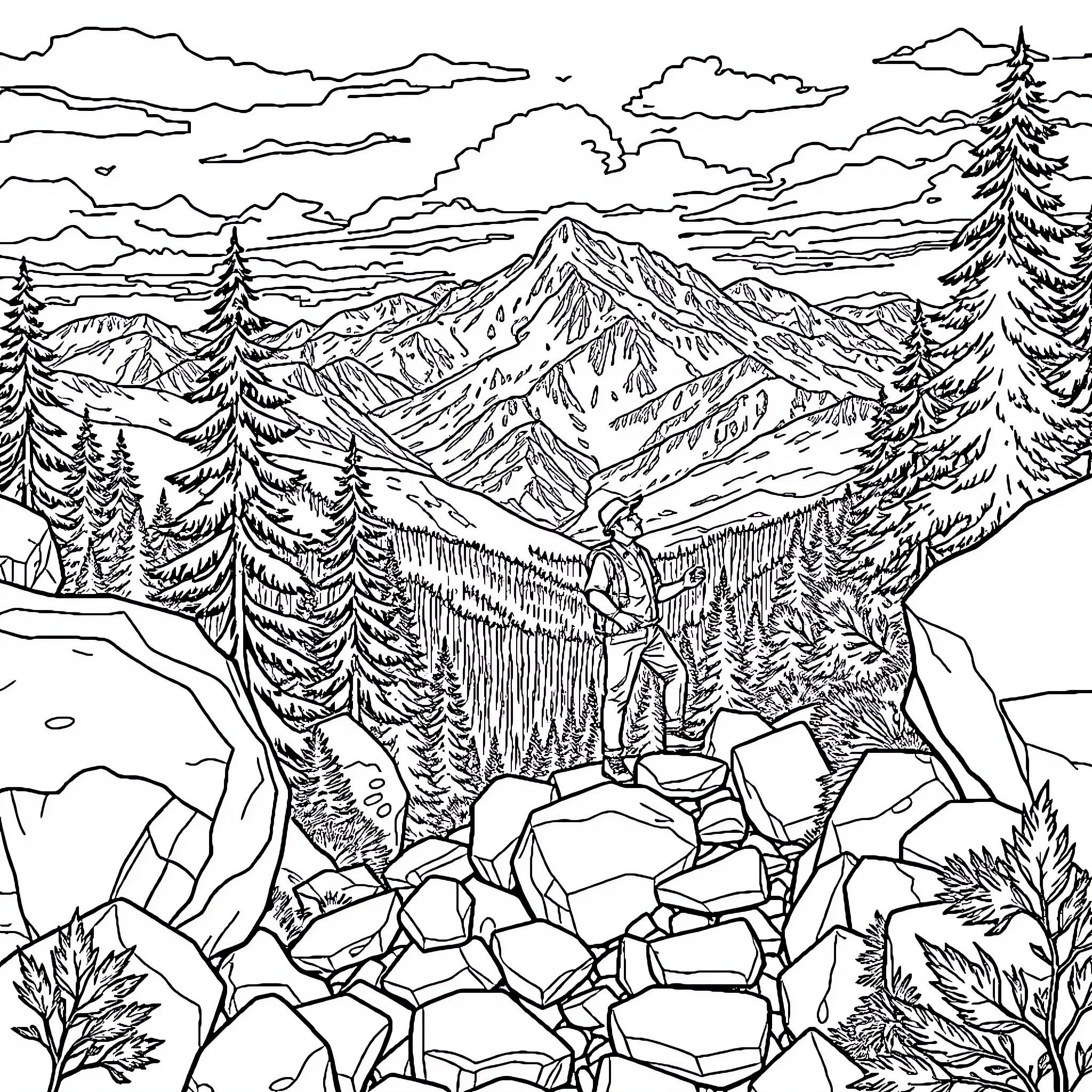 Best Man on Dragon Coloring Pages (Free Printable PDF)