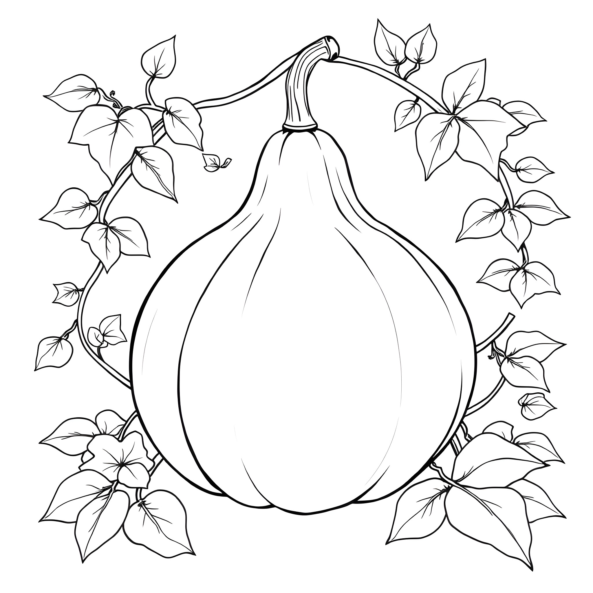 Best Gourd Coloring Pages (Free Printable PDF)