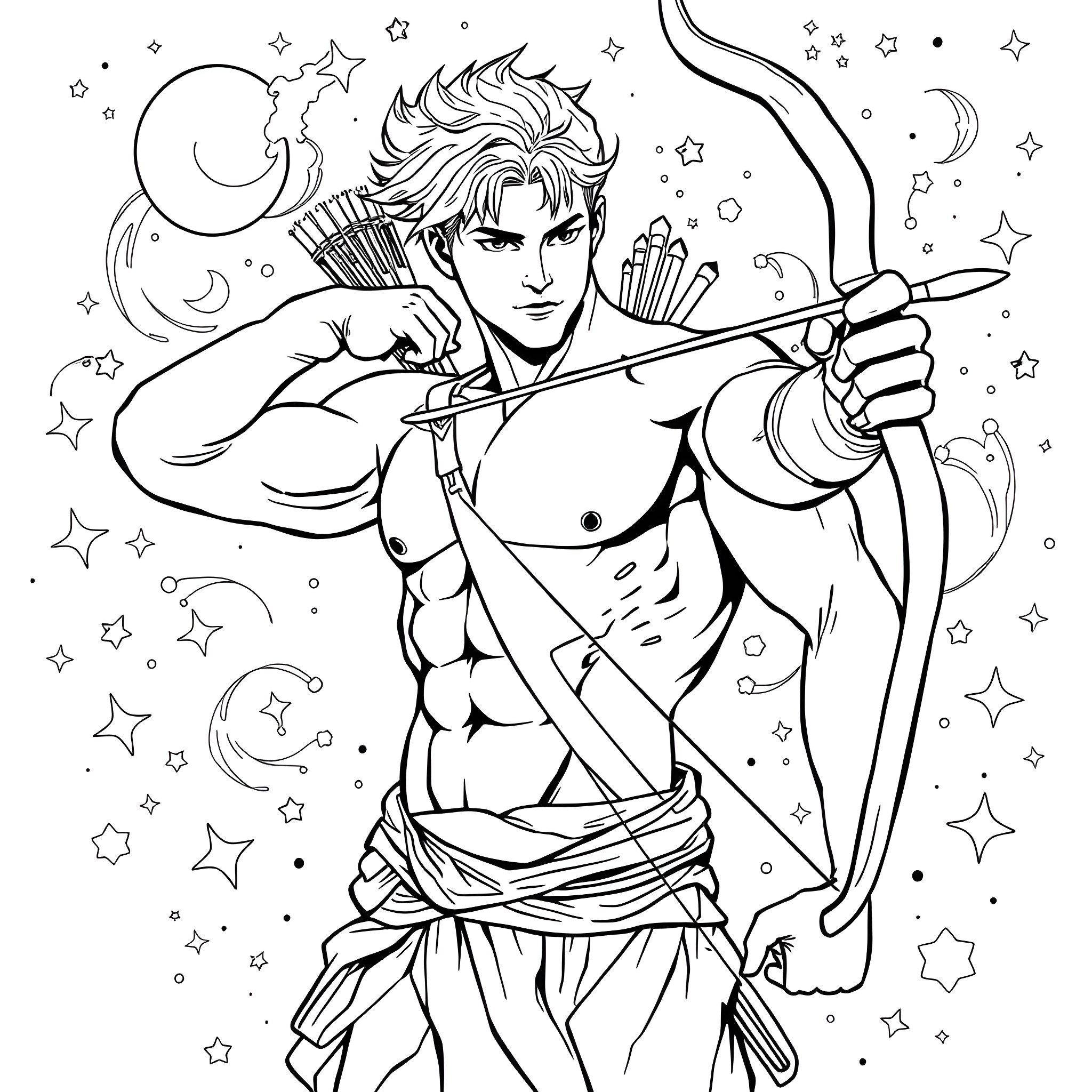 39 Best Archer Coloring Pages (Free Printable PDFs)