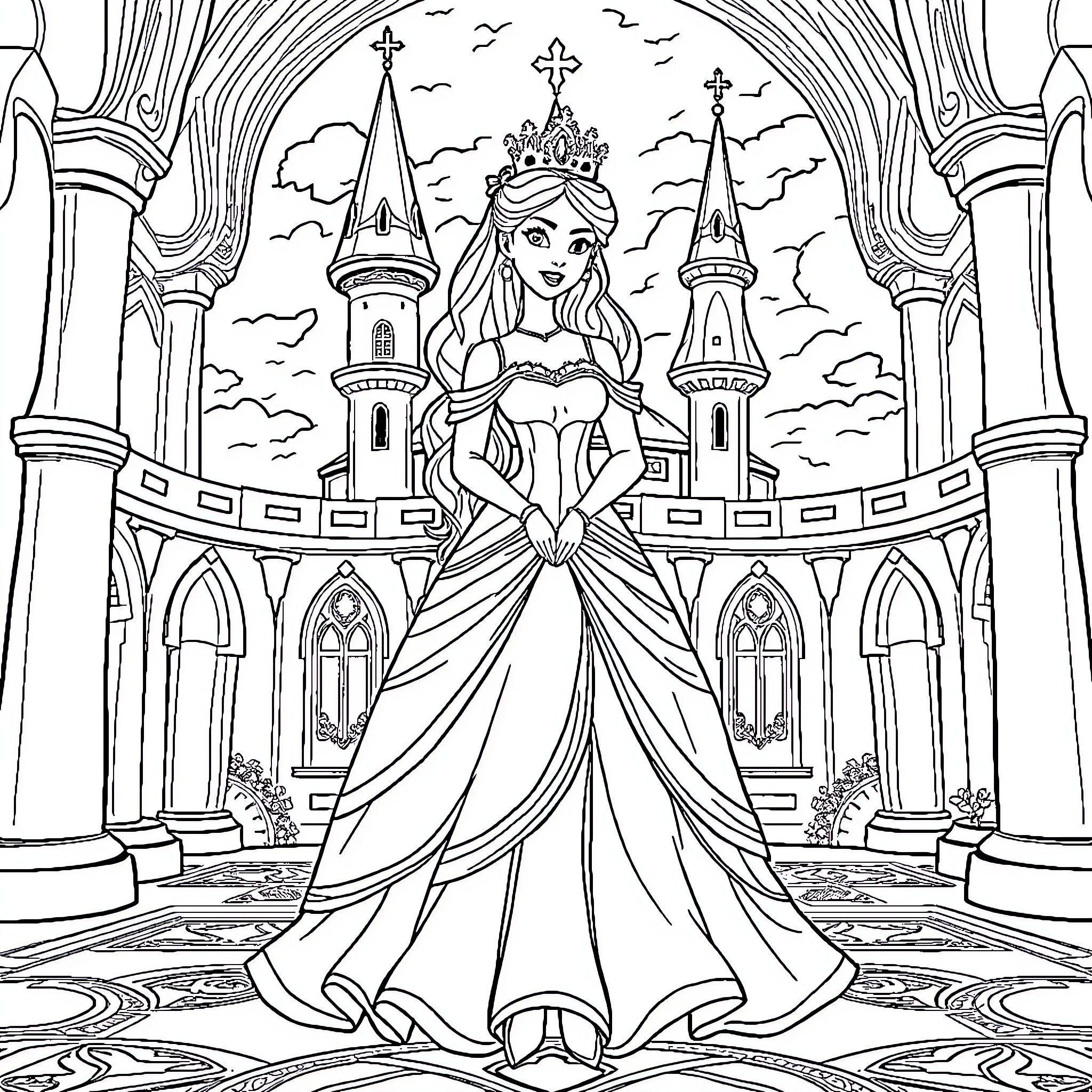 Best Princess Sara Coloring Pages (Free Printable PDF)