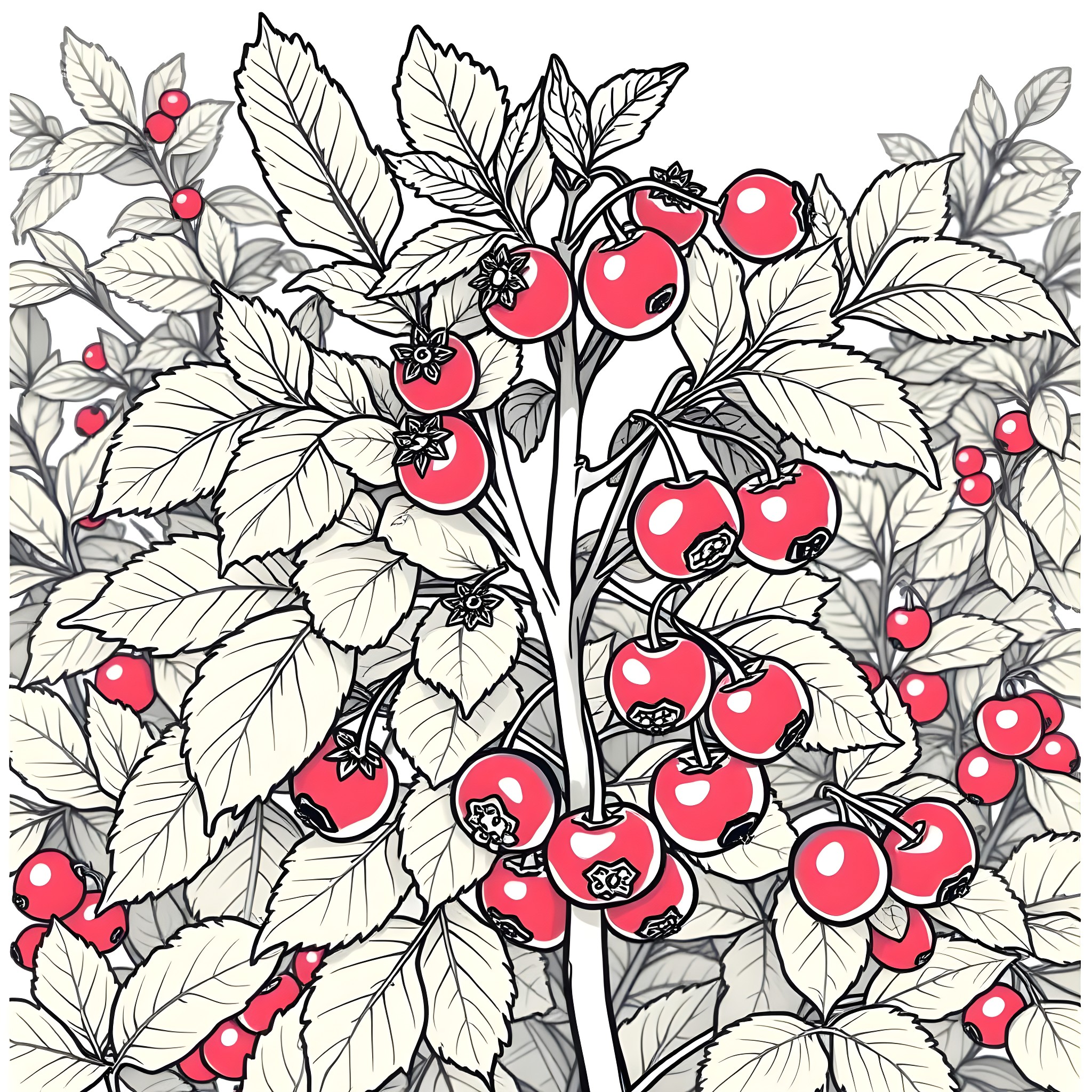 3 Best Currant Coloring Pages (Free Printable PDFs)