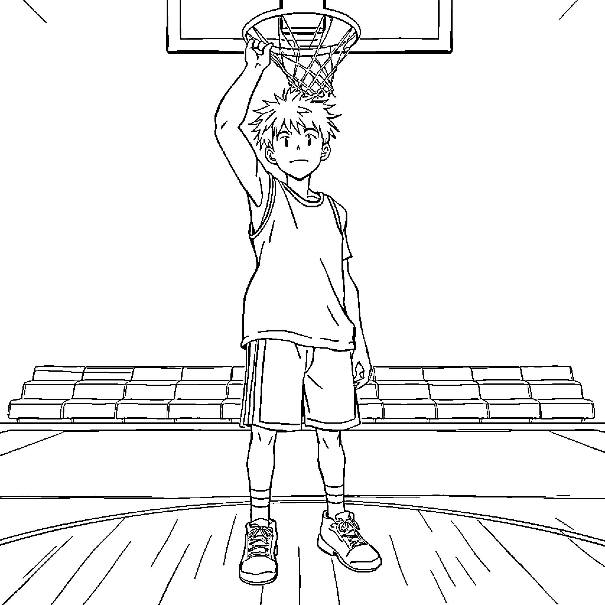 Best Hanamichi Coloring Pages (Free Printable PDF)