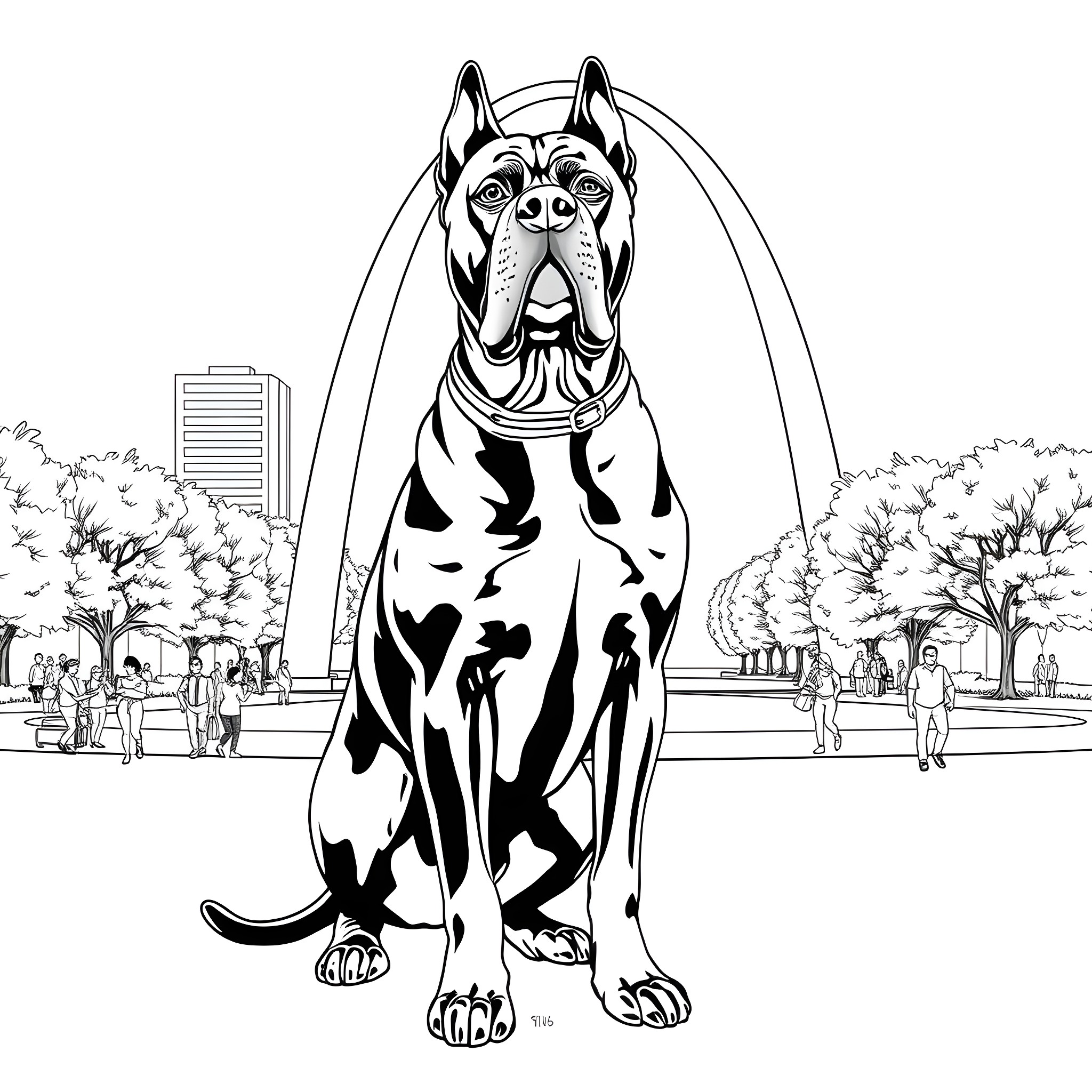 Best Cane Corso Coloring Pages (Free Printable PDF)