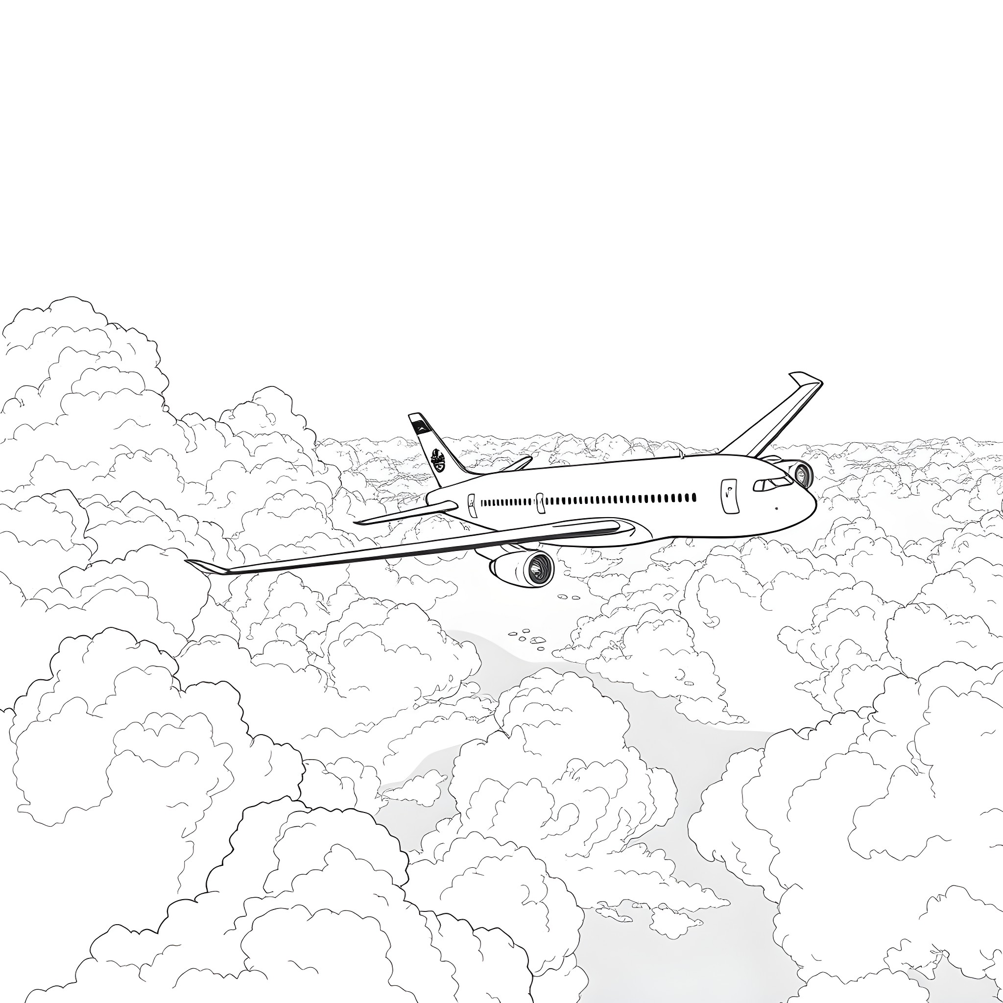 162 Best Airplane Coloring Pages (Free Printable PDFs)