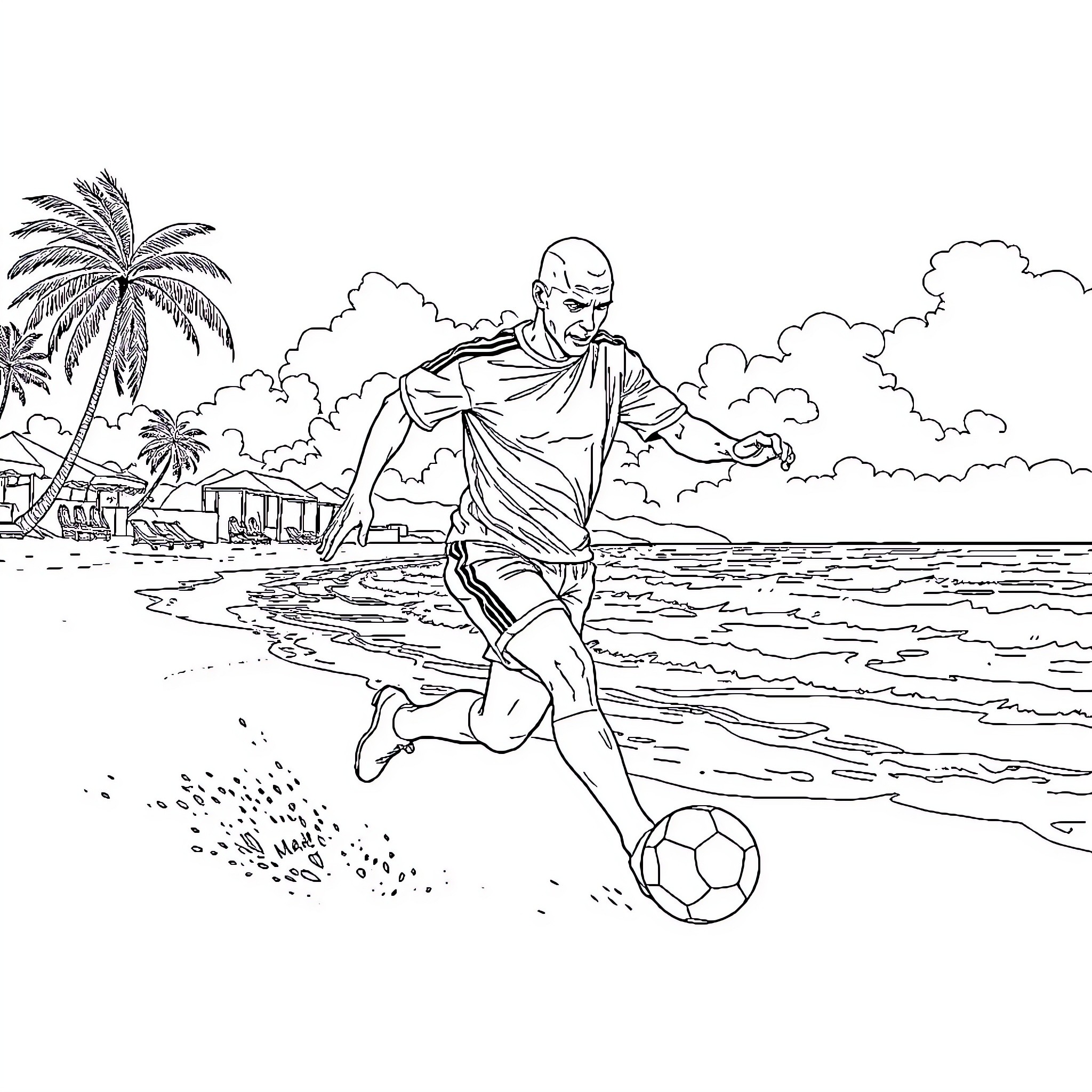 Best Zidane Coloring Pages (Free Printable PDF)