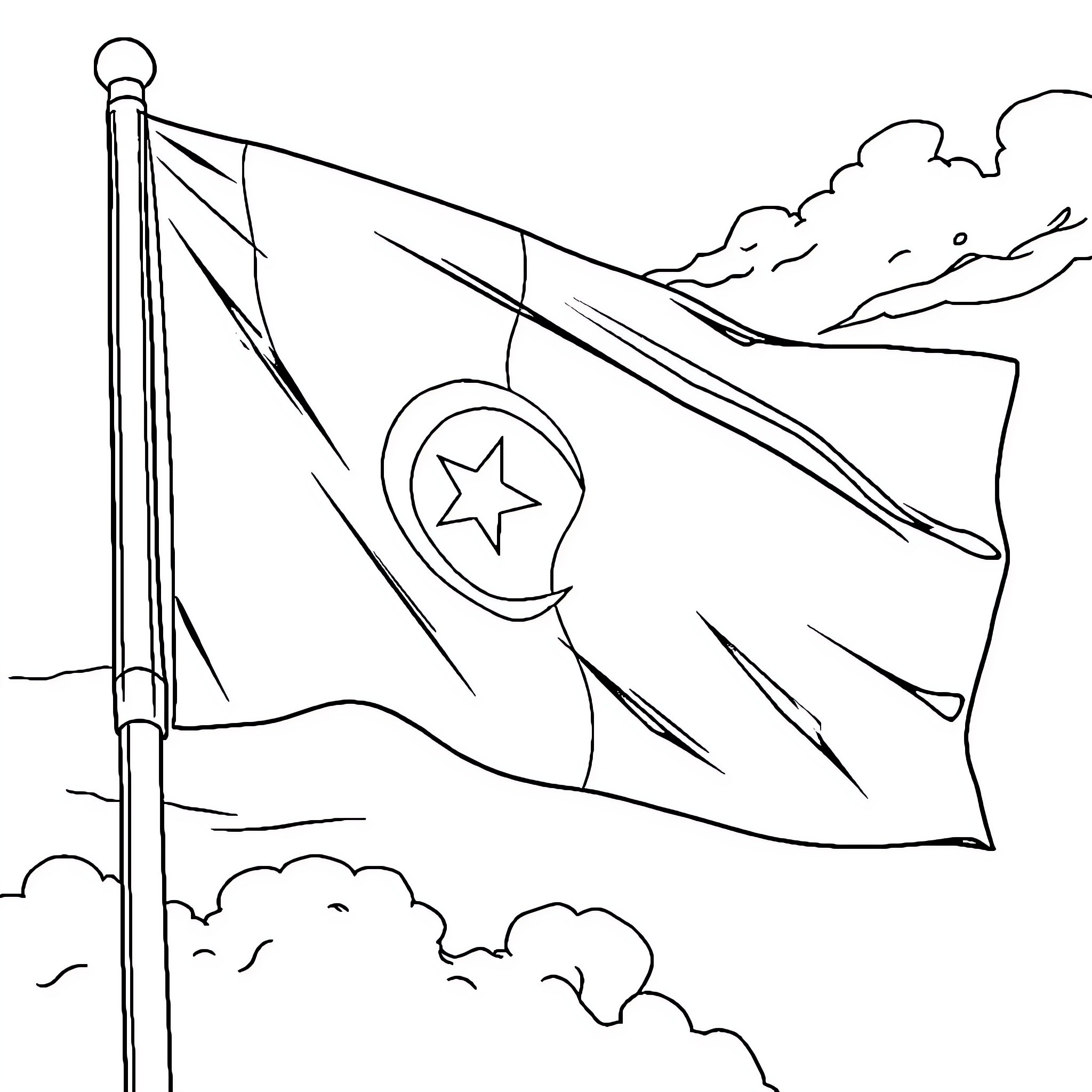 Best Algeria Flag Coloring Pages (Free Printable PDF)