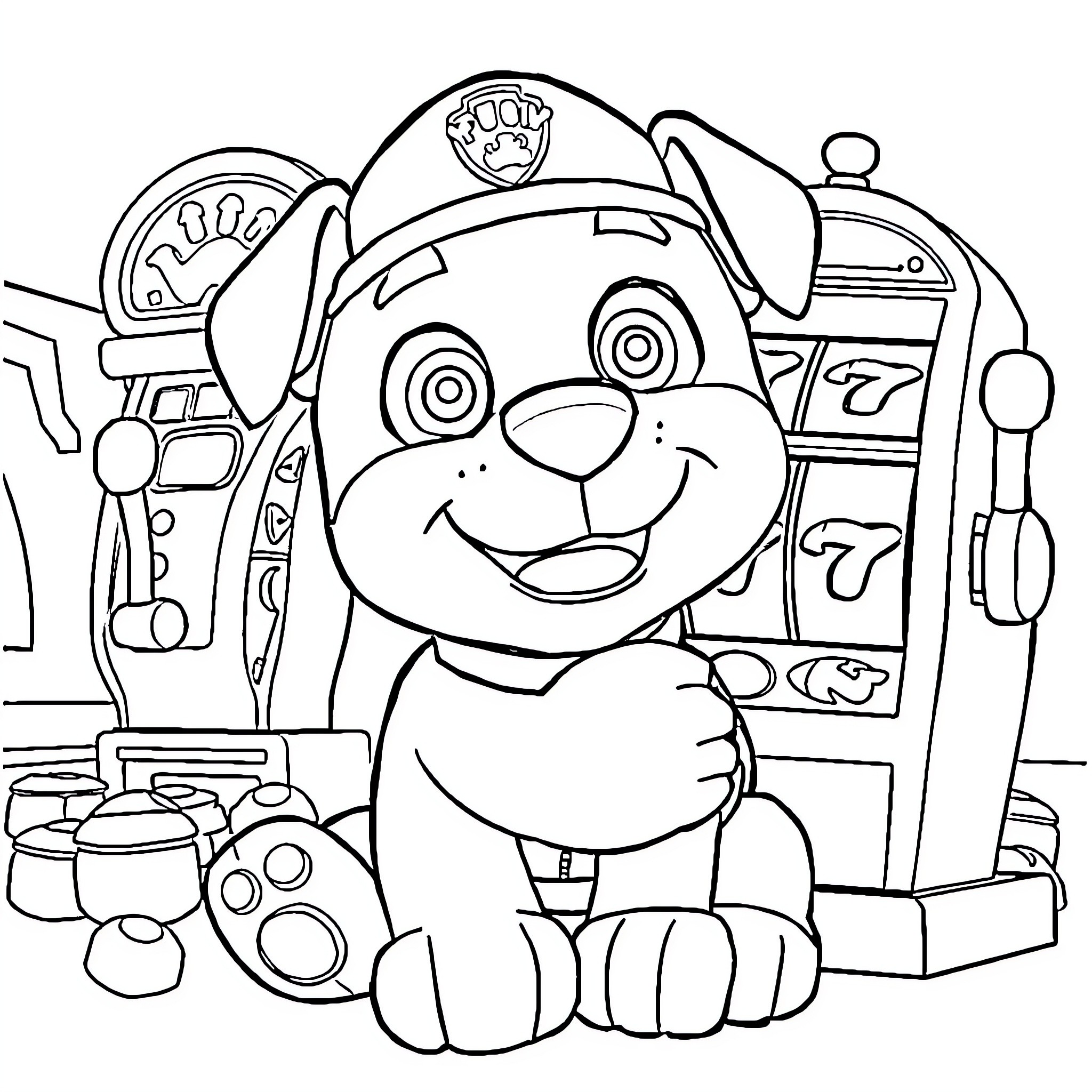 Best Rubble Coloring Pages (Free Printable PDF)