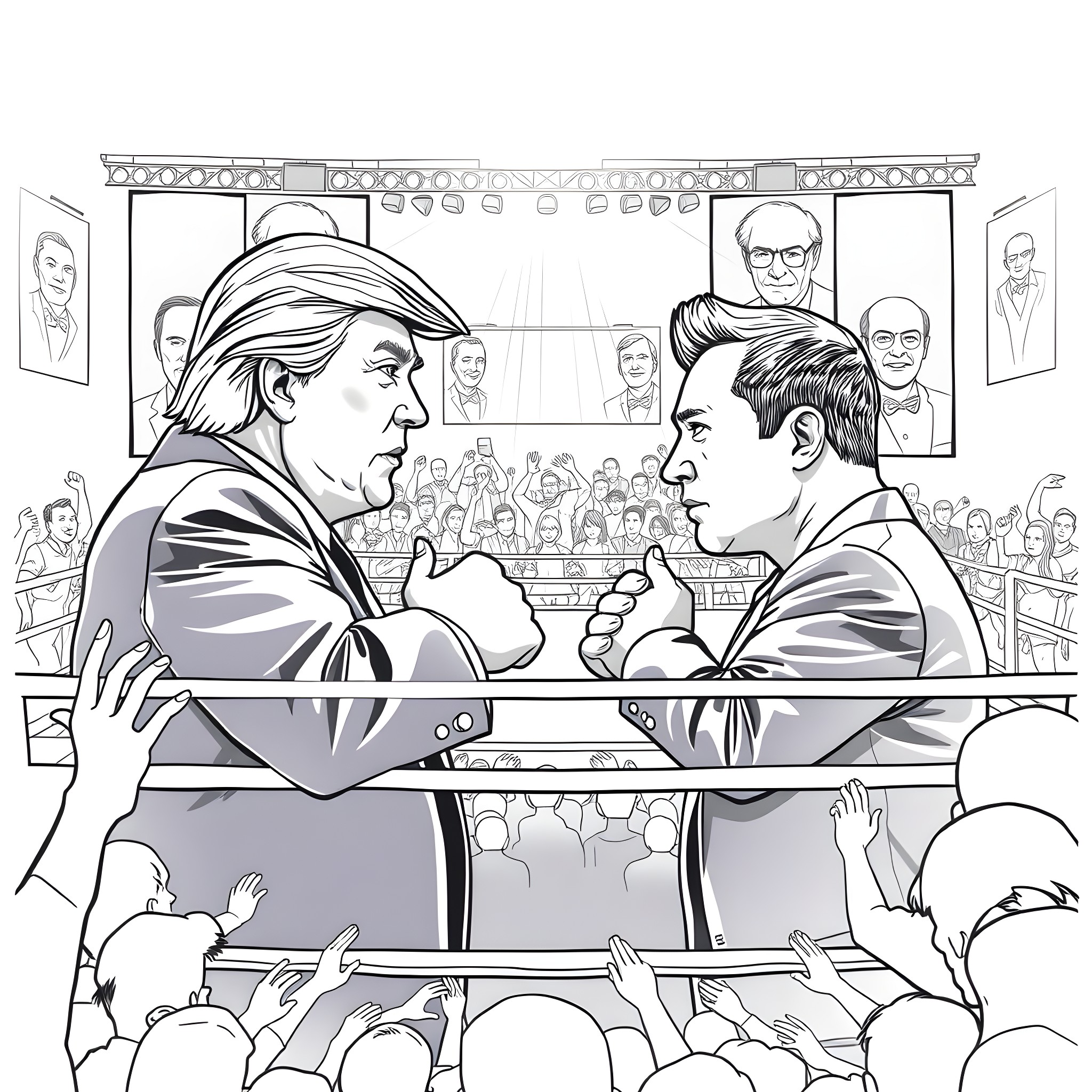 286 Best Trump Coloring Pages (Free Printable PDFs)