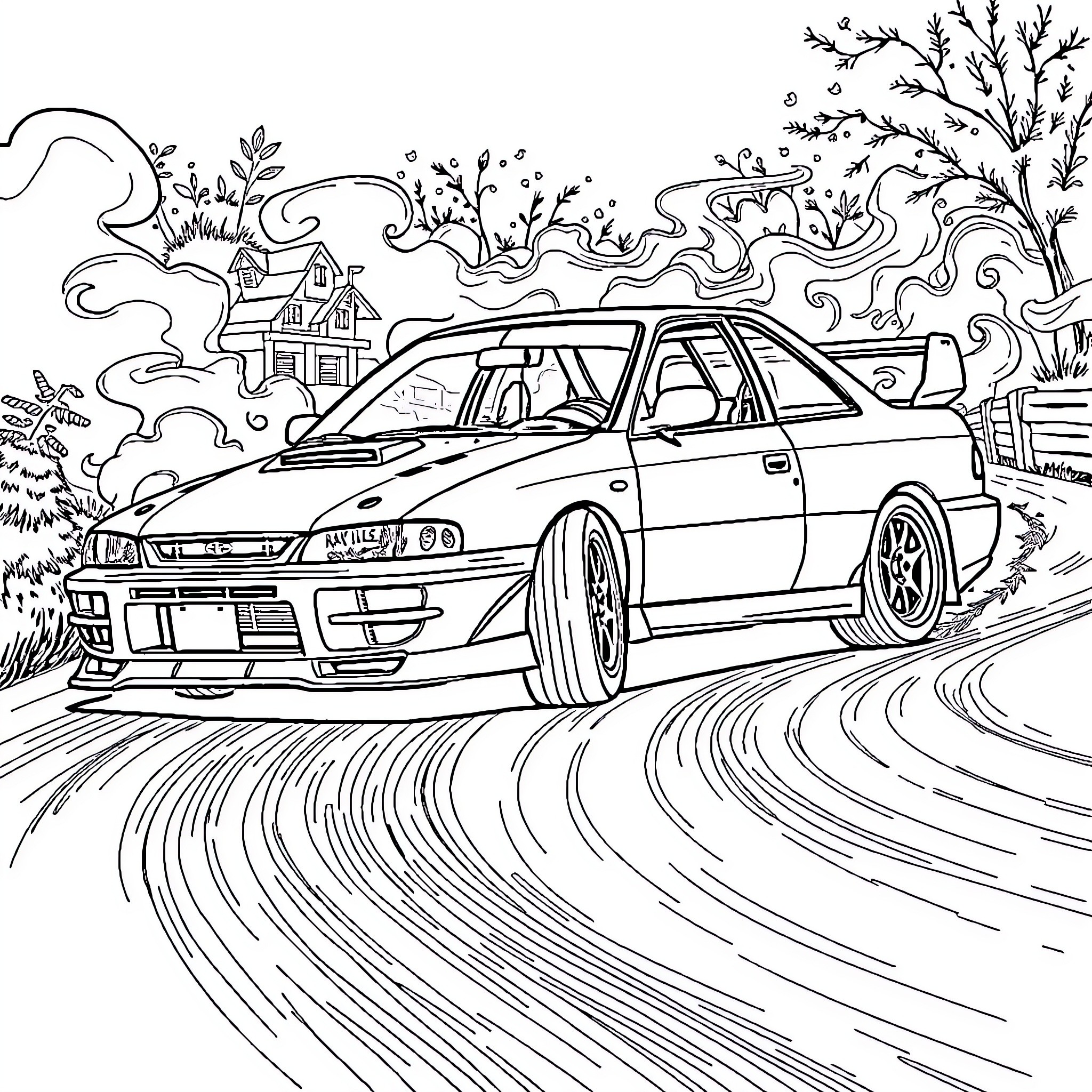 Best Subaru Coloring Pages (Free Printable PDF)