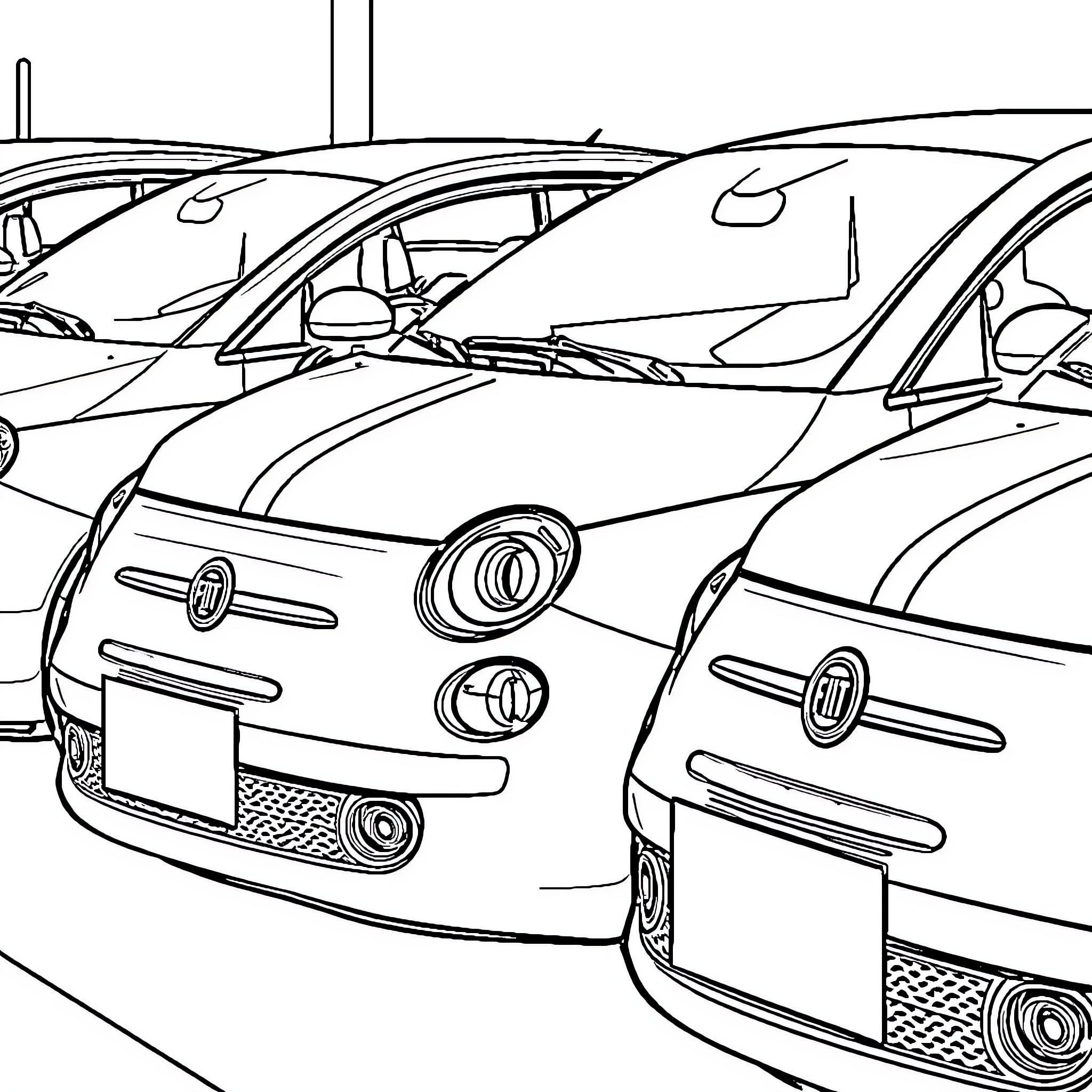 8 Best Fiat Coloring Pages (Free Printable PDFs)