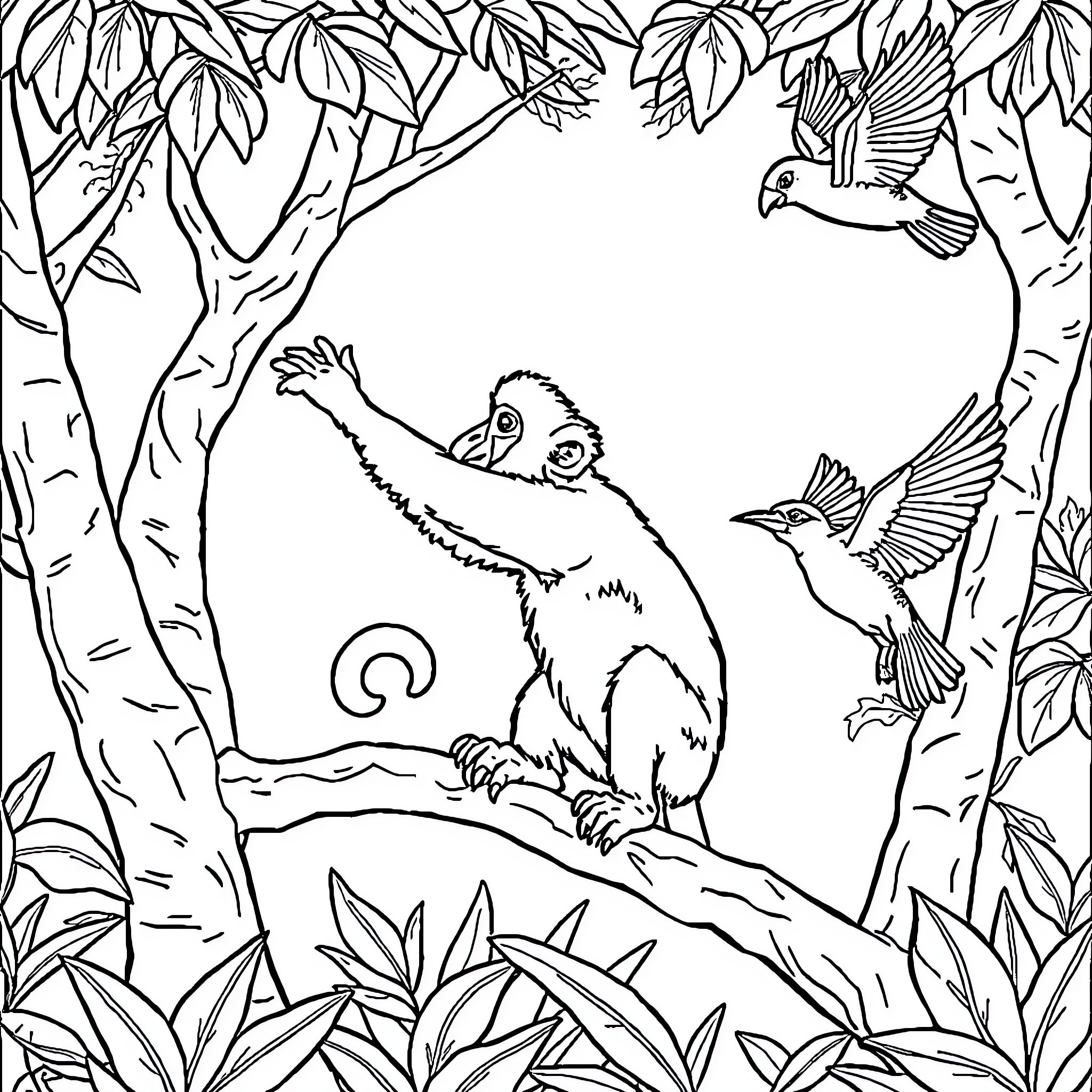 2 Best Jungle Animal Coloring Pages (Free Printable PDFs)
