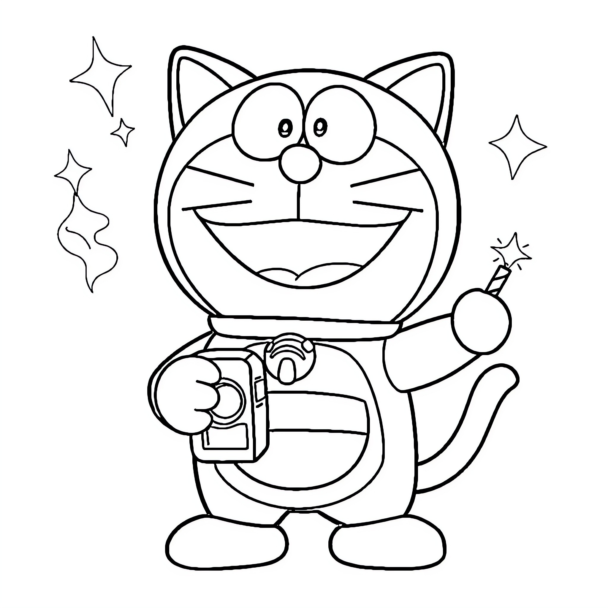 Best Doremon Coloring Pages (Free Printable PDF)