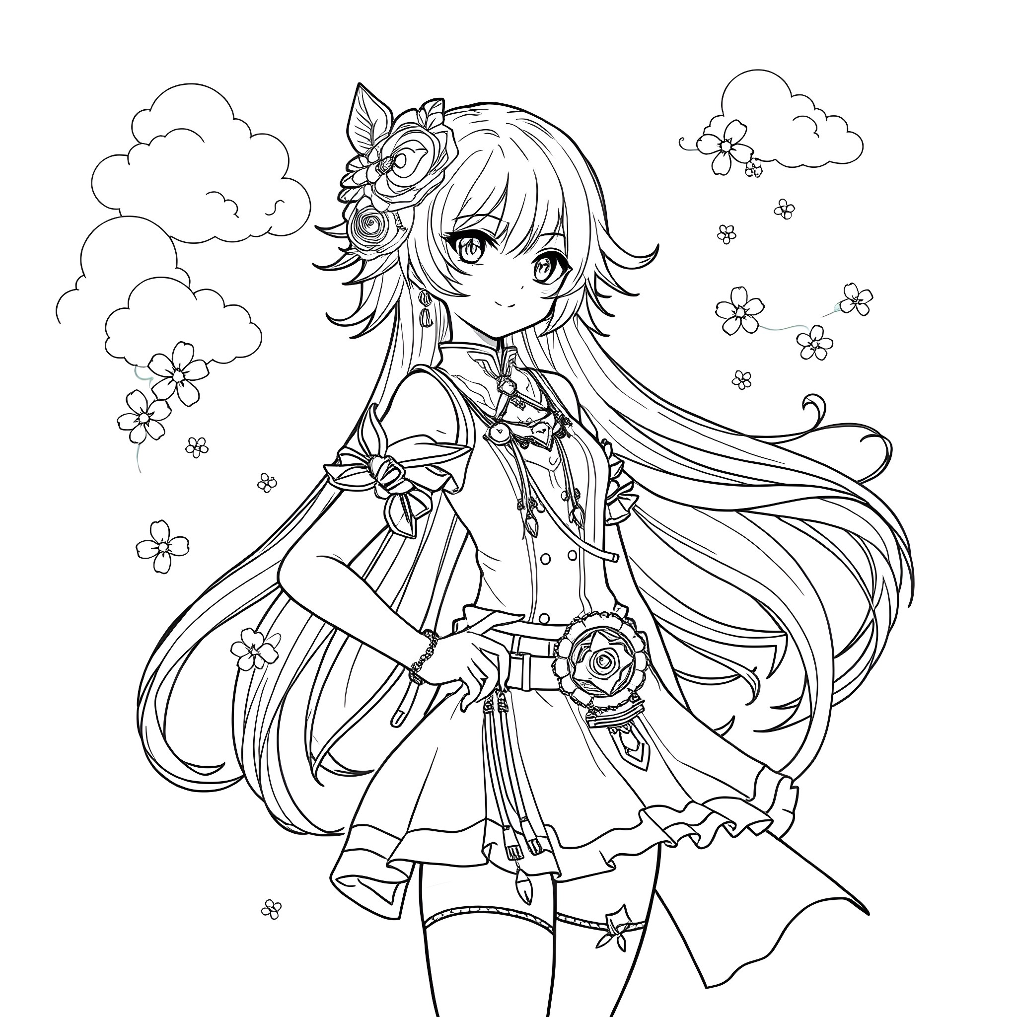 165 Best Girl Coloring Pages (Free Printable PDFs)