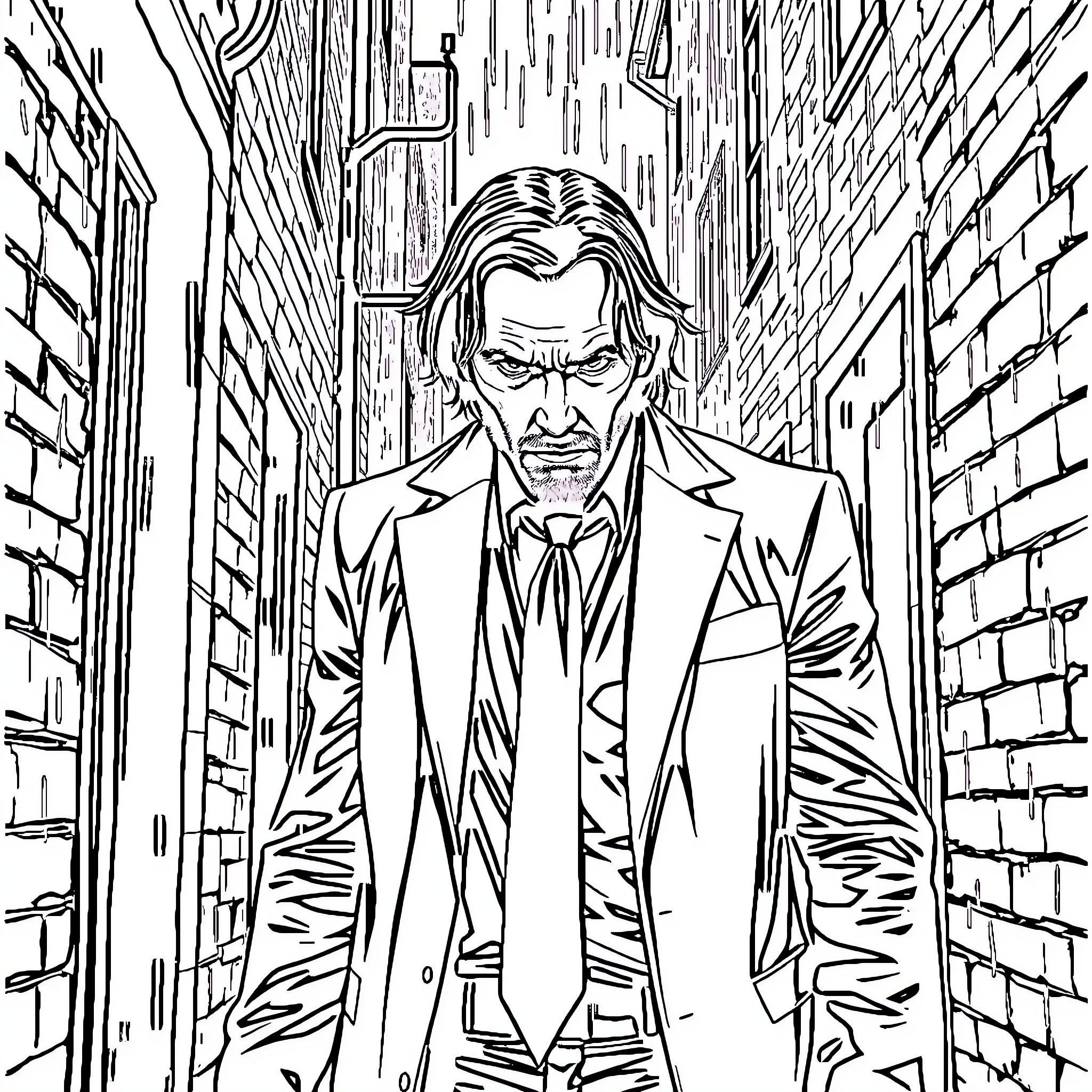 Best John Wick Coloring Pages (Free Printable PDF)