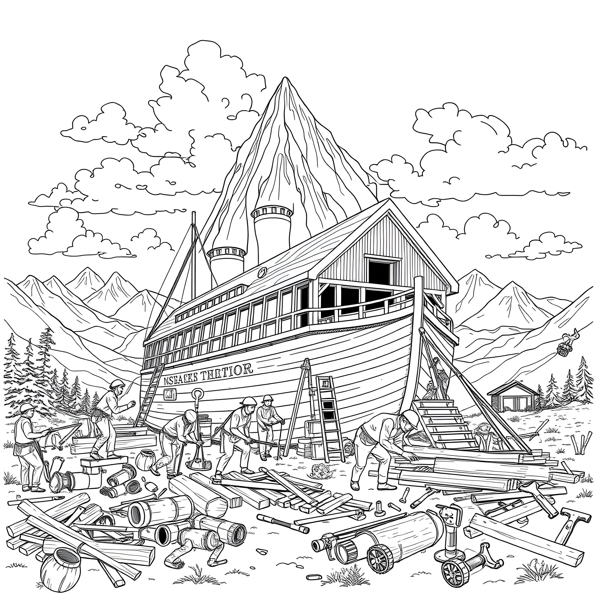 Best Mystery Coloring Pages (Free Printable PDF)