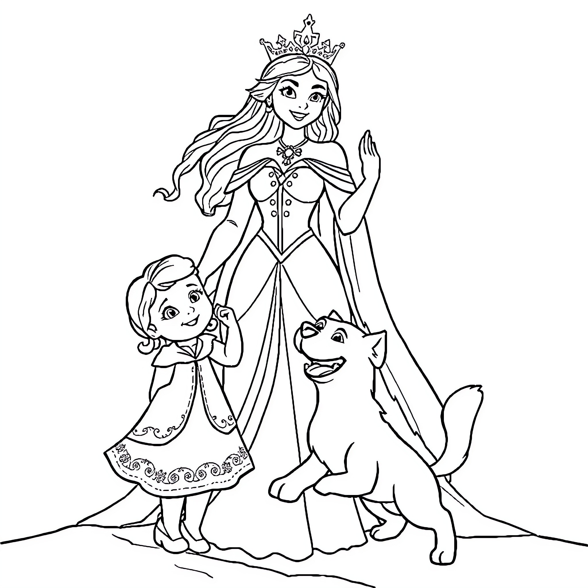 156 Best Queen Coloring Pages (Free Printable PDFs)