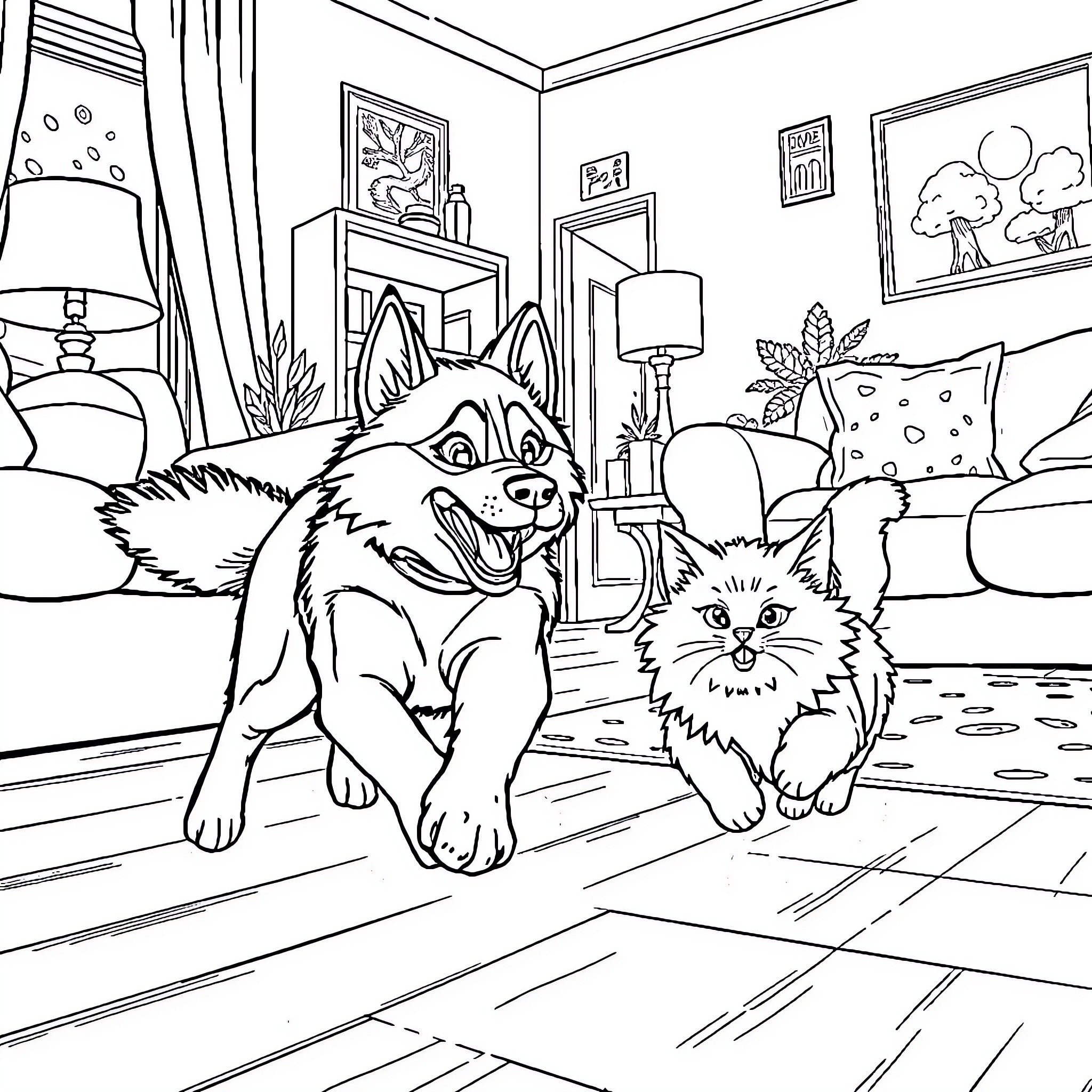Best Husky Coloring Pages (Free Printable PDF)