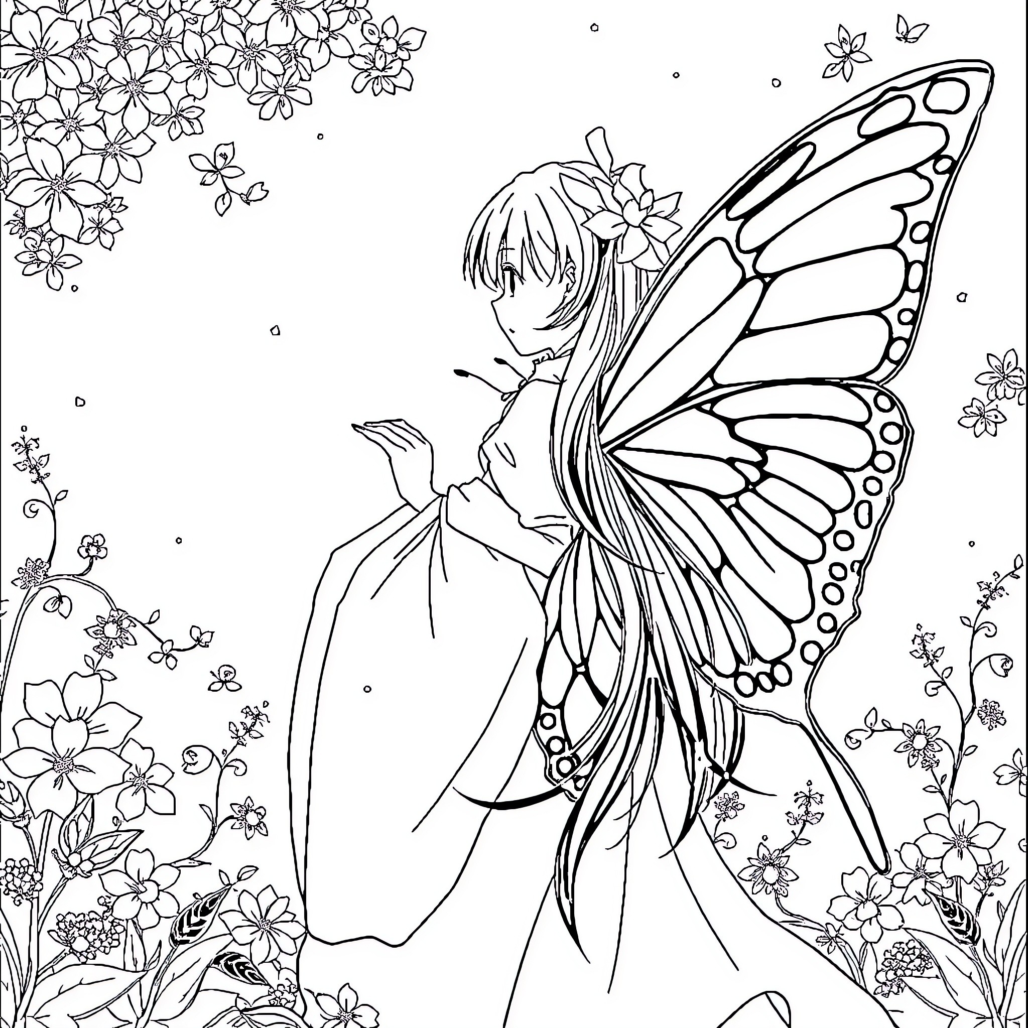 Best Shinobu Coloring Pages (Free Printable PDF)