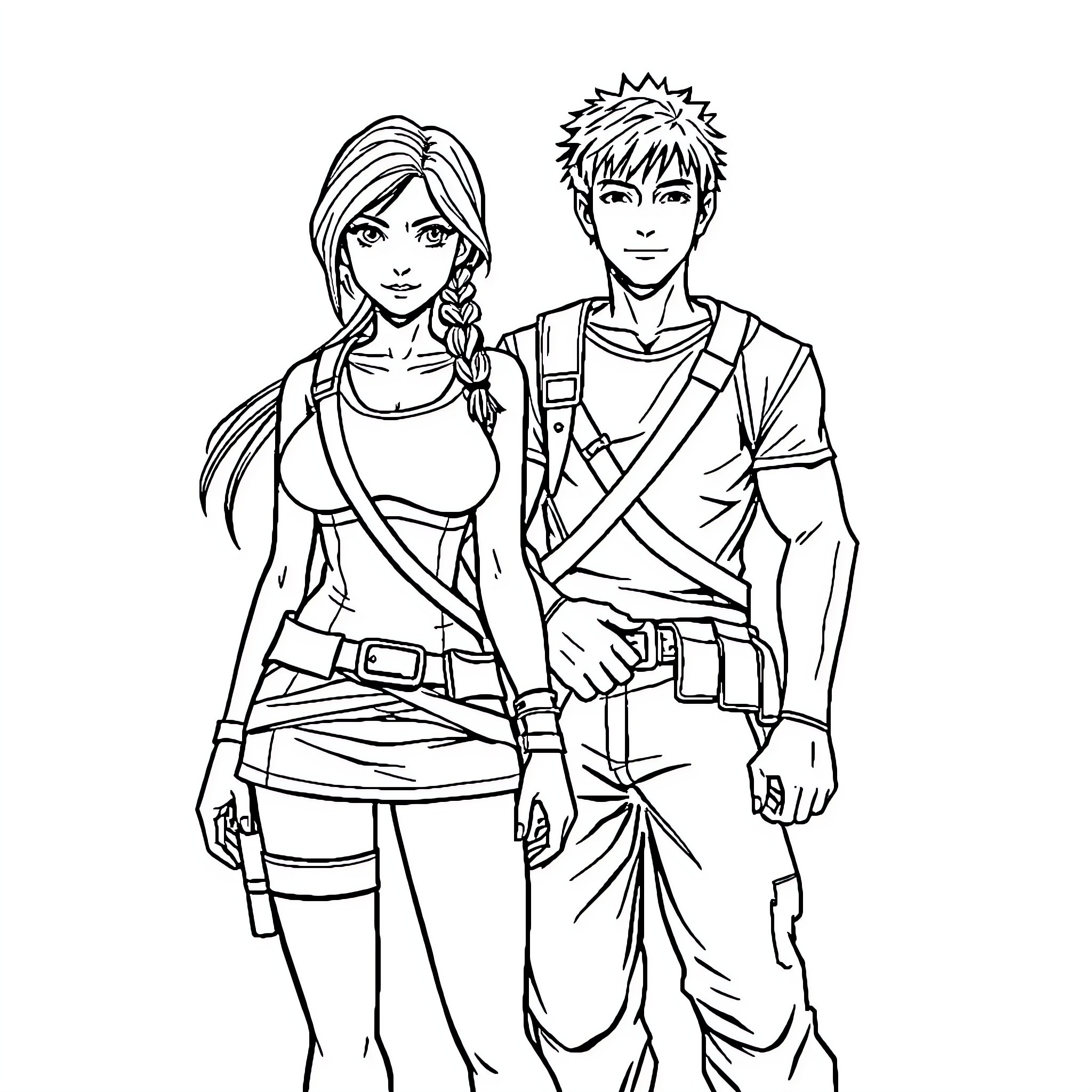 Best Lara Croft Coloring Pages (Free Printable PDF)