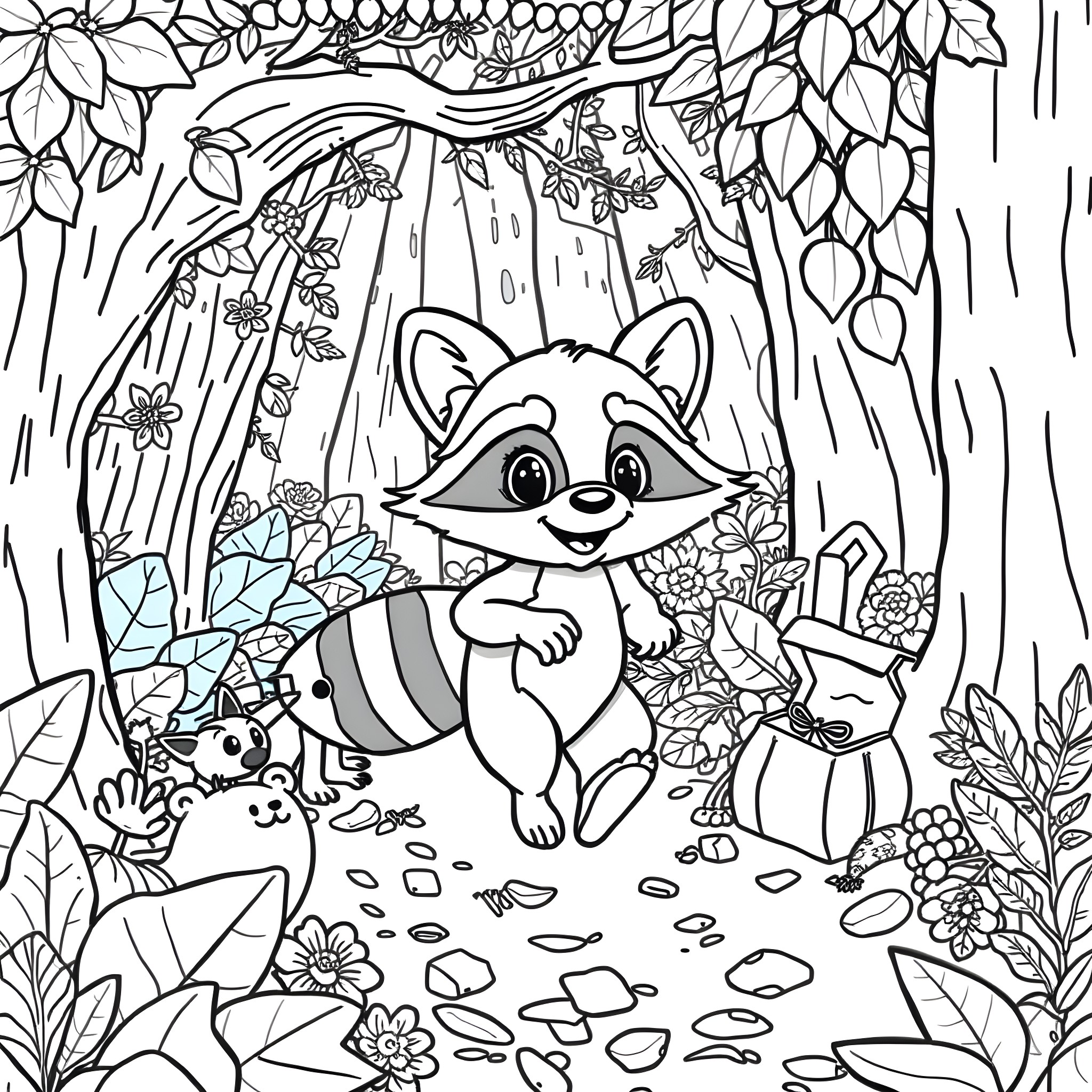 1 Best Meeko Coloring Pages (Free Printable PDFs)