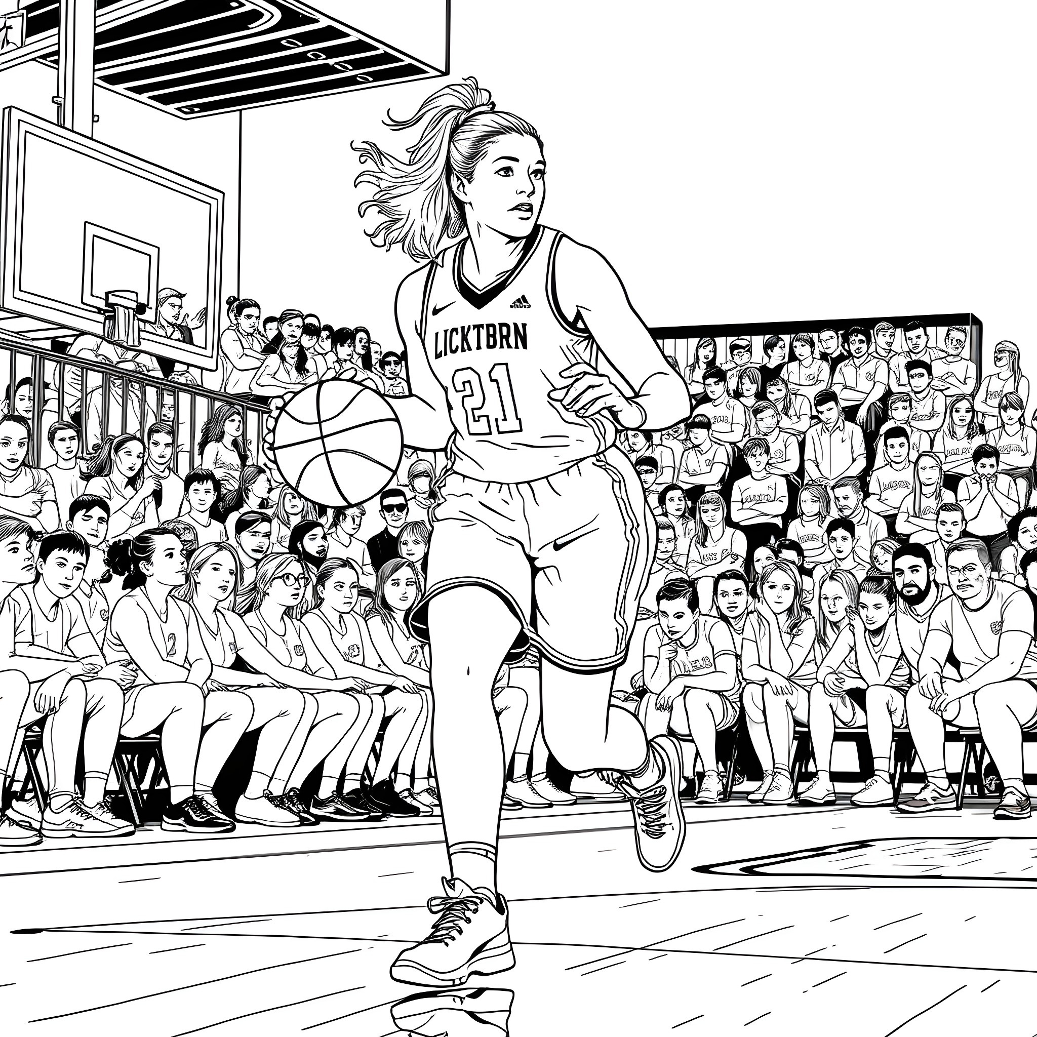 Best Rhea Ripley Coloring Pages (Free Printable PDF)