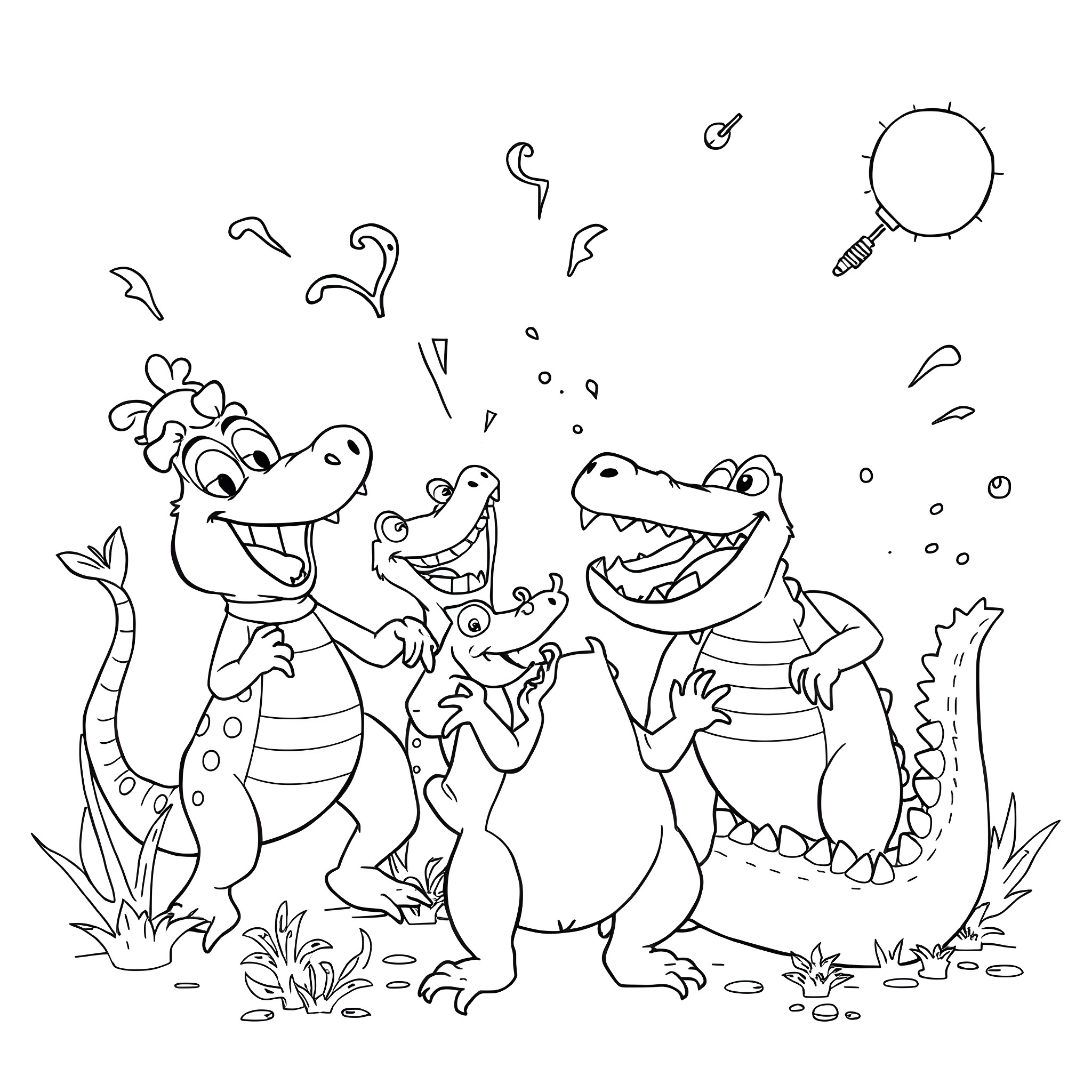 92 Best Crocodile Coloring Pages (Free Printable PDFs)