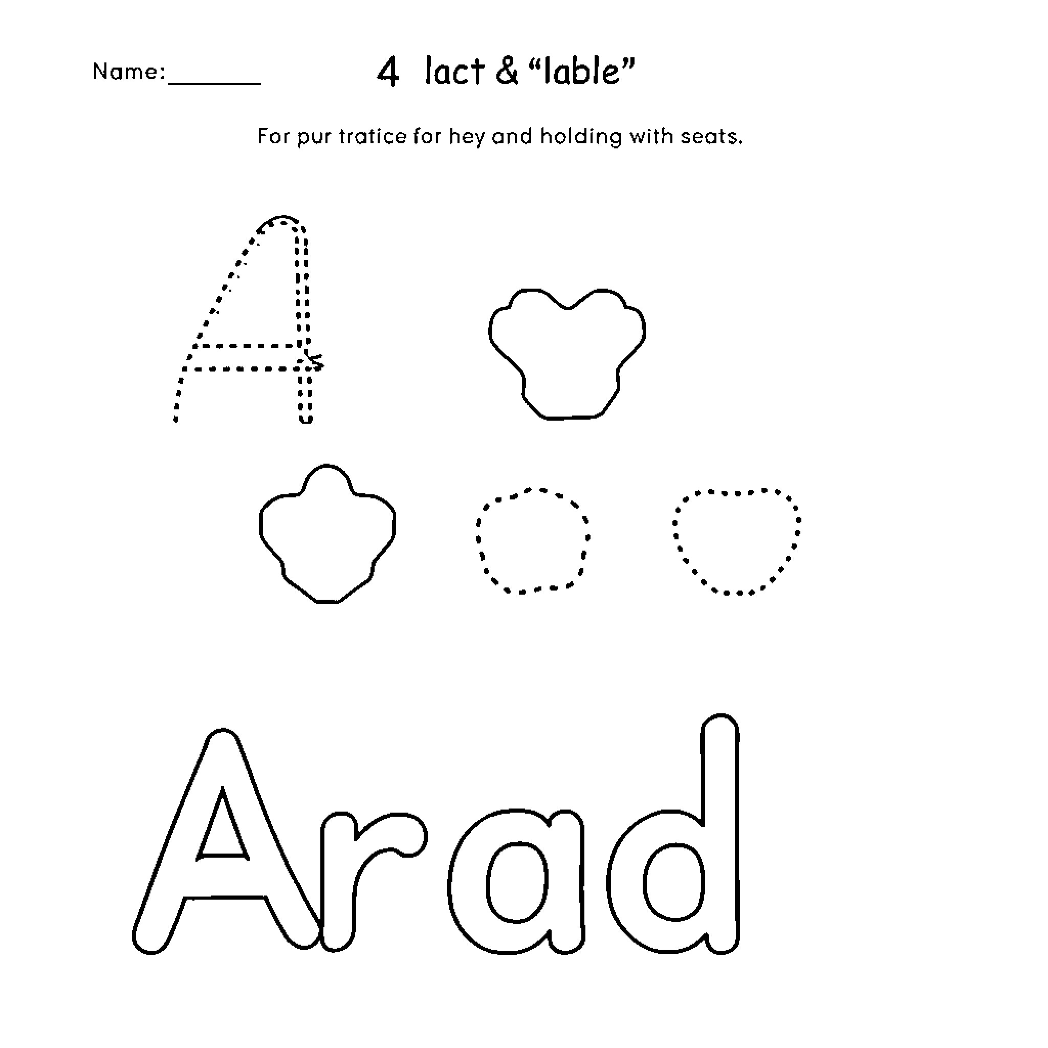 Best Tracing Coloring Pages (Free Printable PDF)