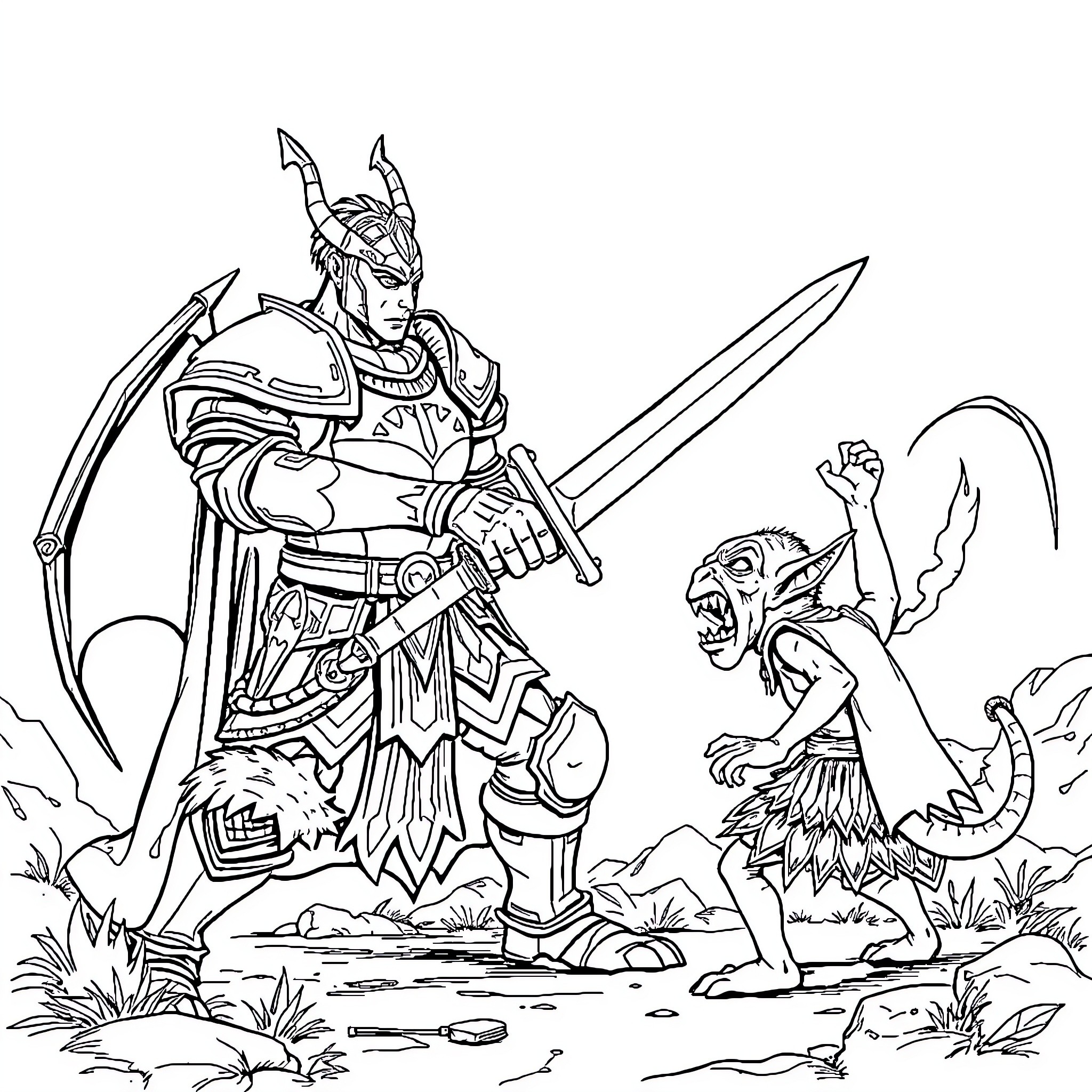 Best Dragonborn Coloring Pages (Free Printable PDF)