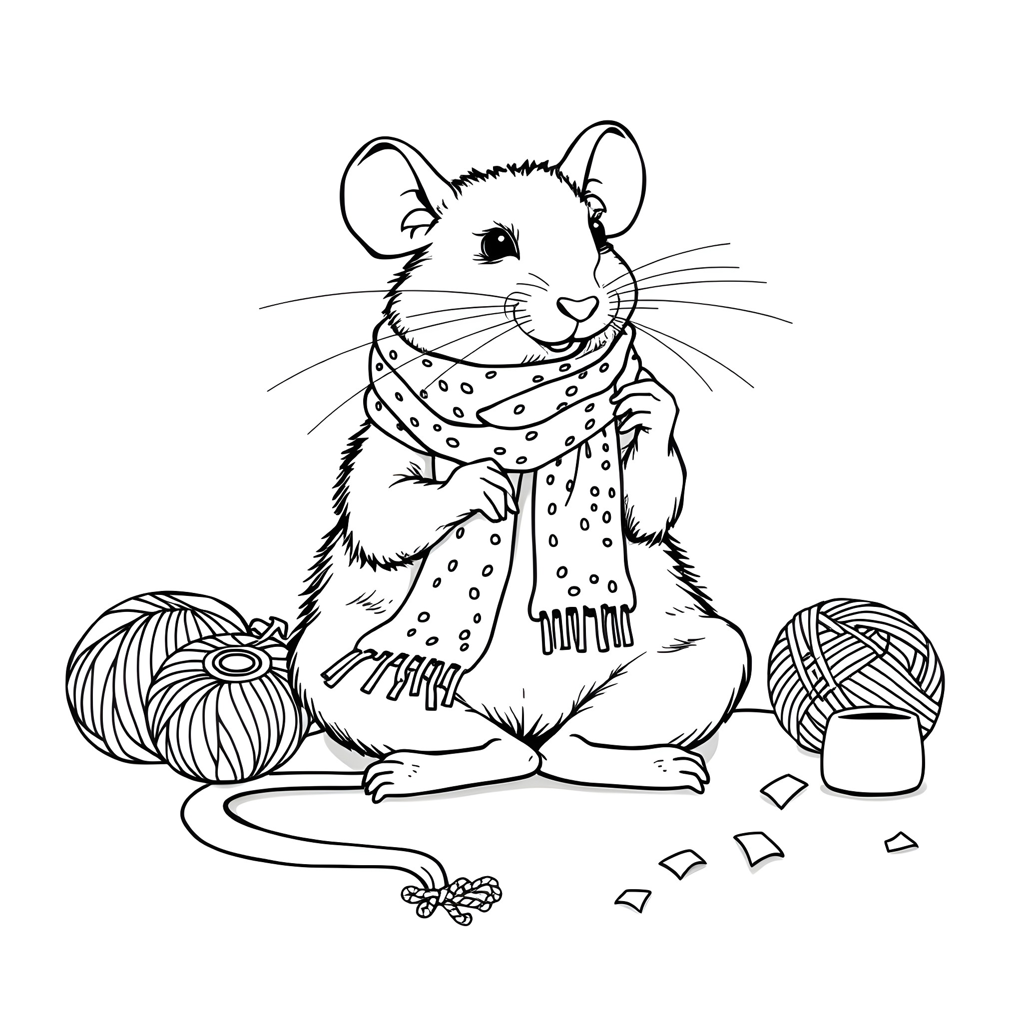 Best Rat Coloring Pages (Free Printable PDF)