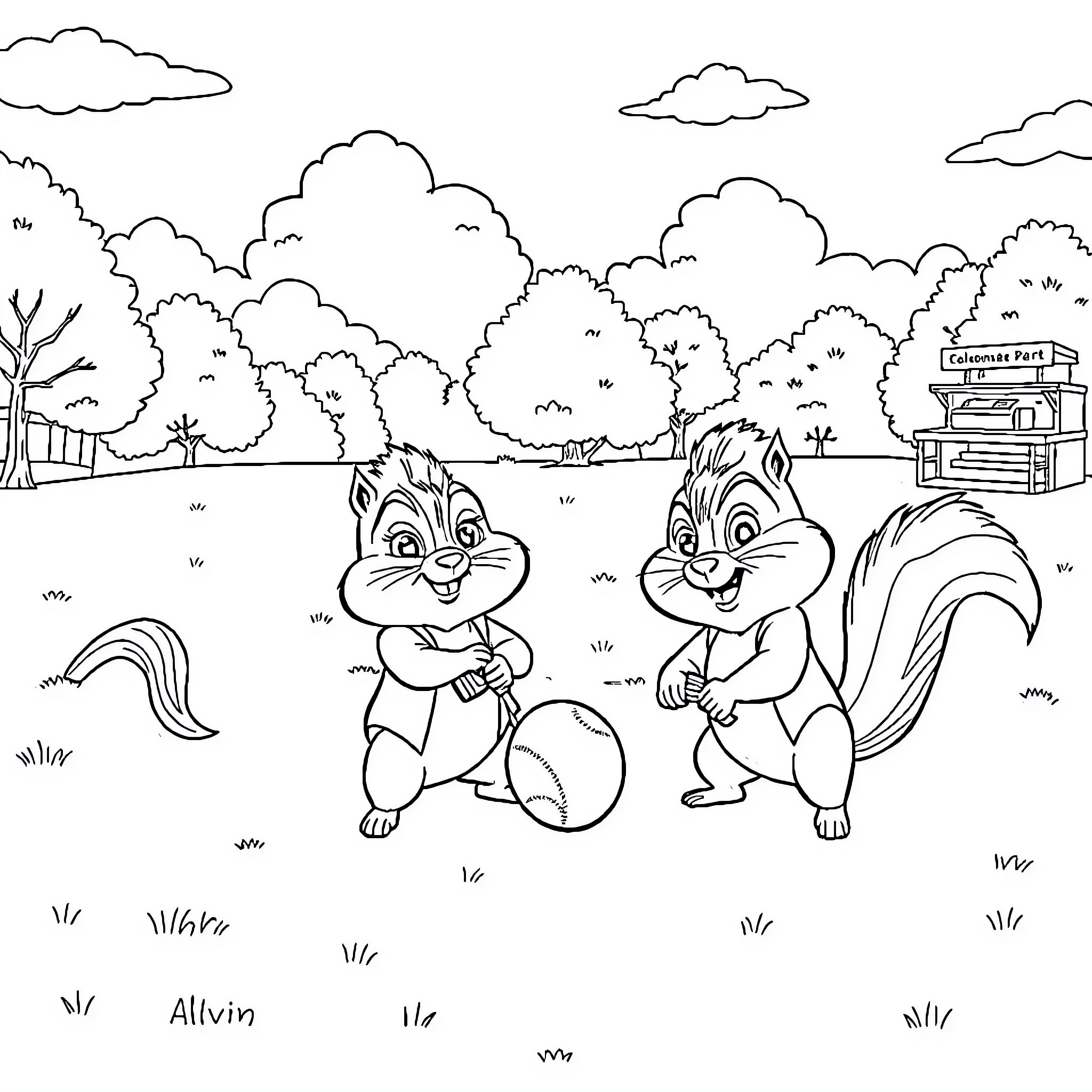 19 Best Chipmunk Coloring Pages (Free Printable PDFs)