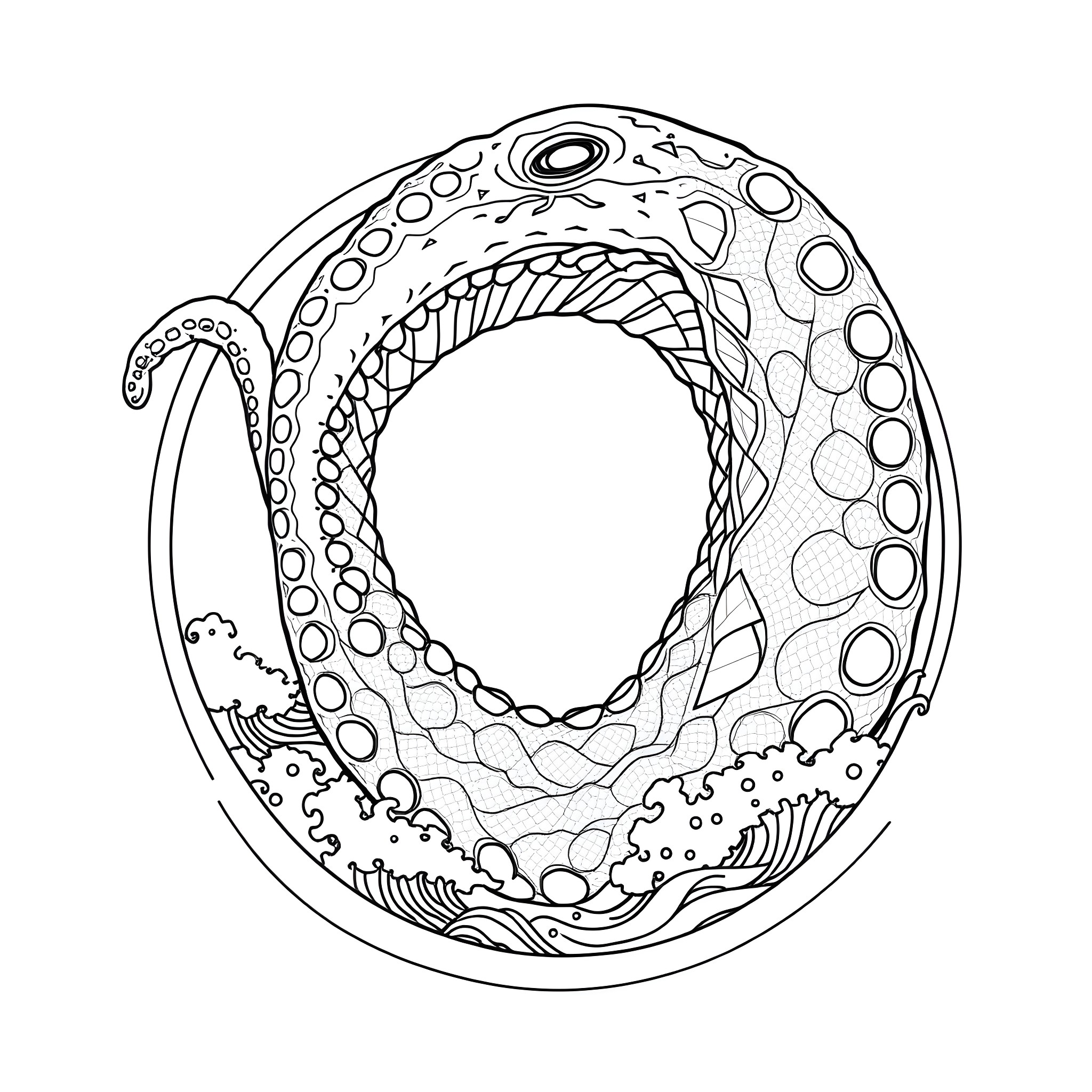 Best Kraken Coloring Pages (Free Printable PDF)